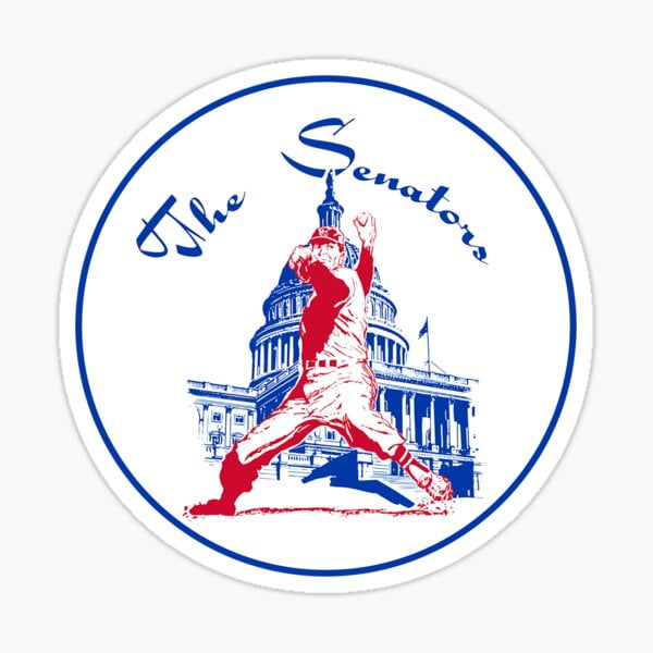 Washington Senators Alternate Logo Sticker Baseball Sticker, Football ...
