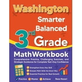 Washington Smarter Balanced 3rd Grade Math Workbook: Comprehensive ...