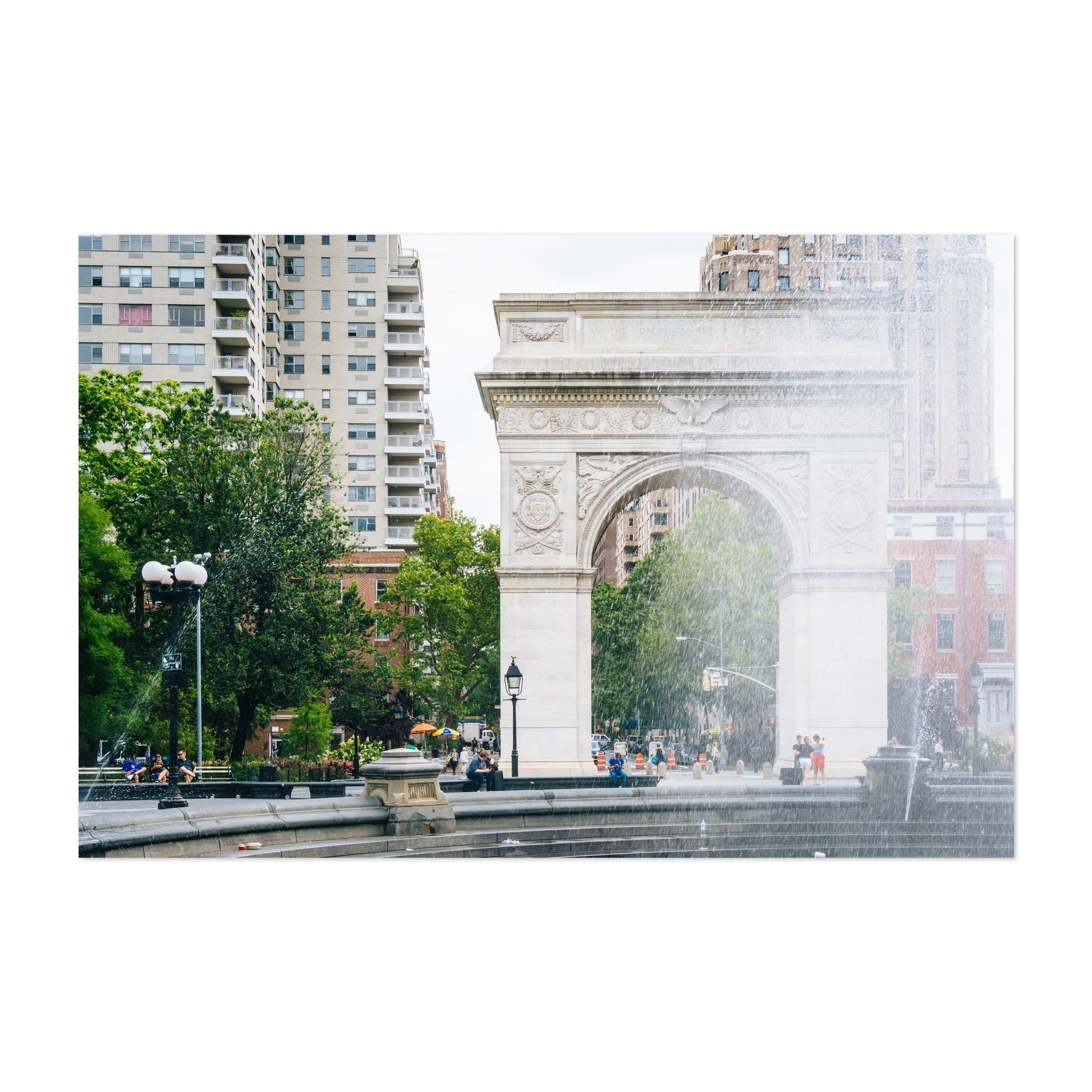 Washington Square Arch 01 - Manhattan New York Photography Architecture Cityscape Street ...