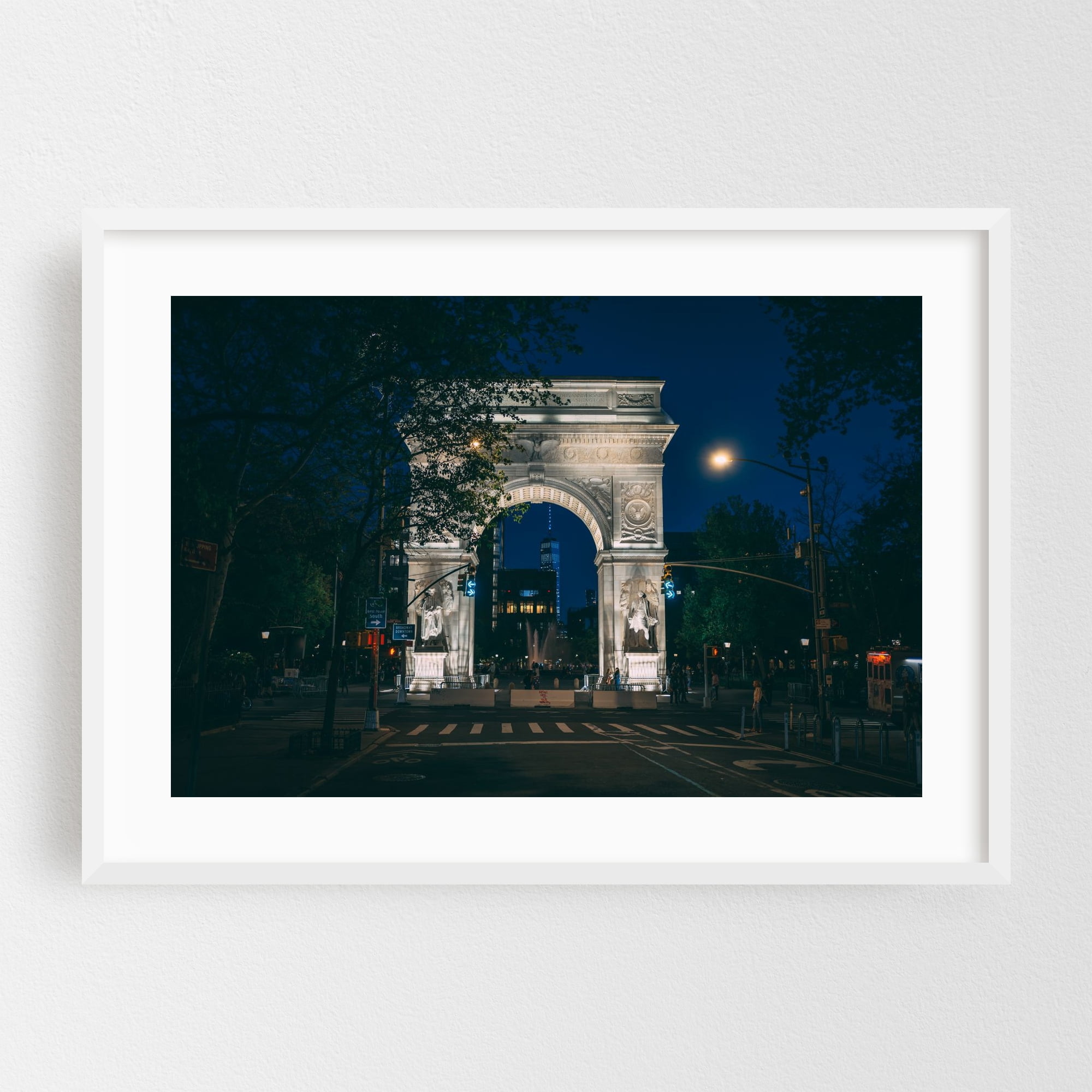Washington Square Arch at night - Manhattan New York Photography ...