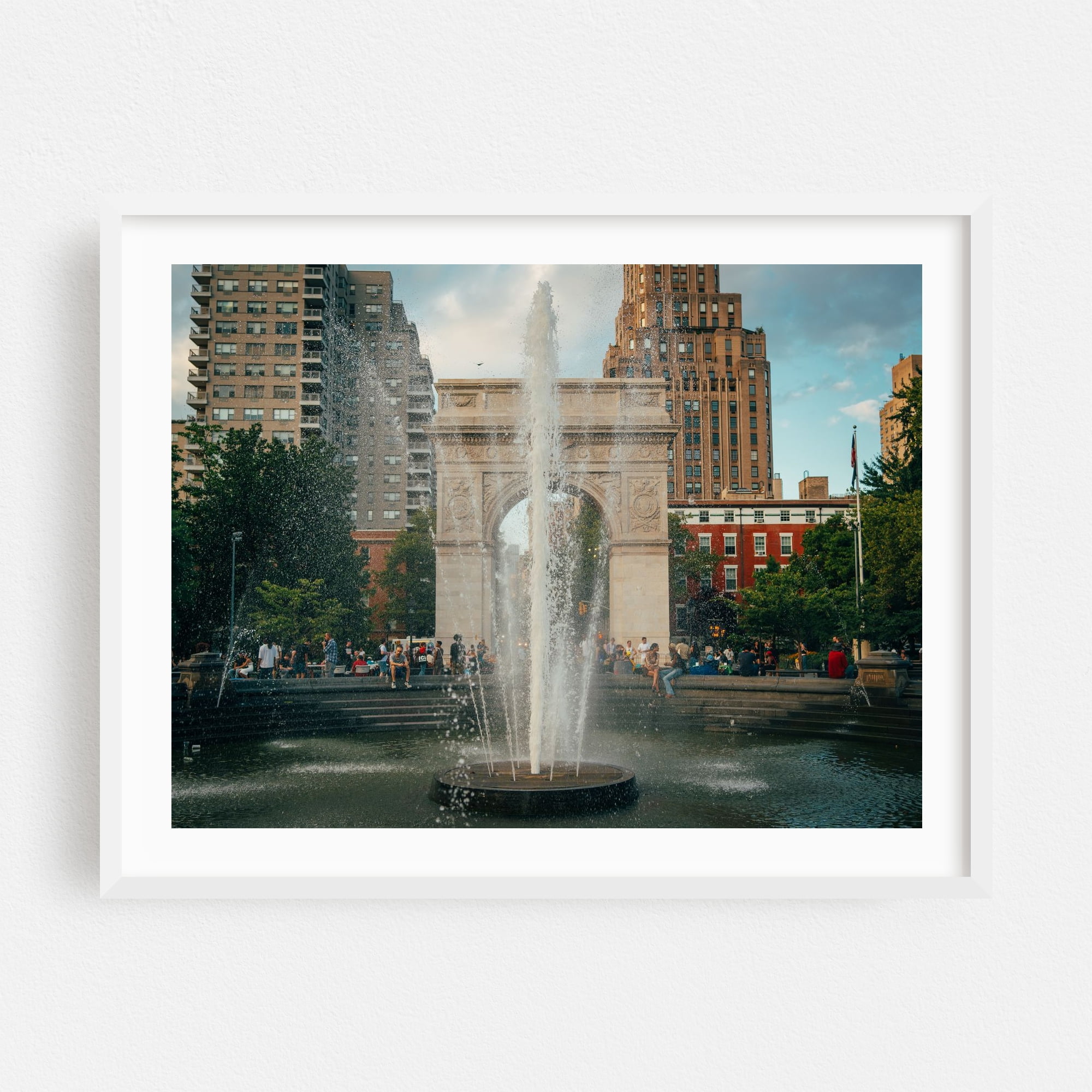 Washington Square Park Fountain 02 - Manhattan New York Photography ...