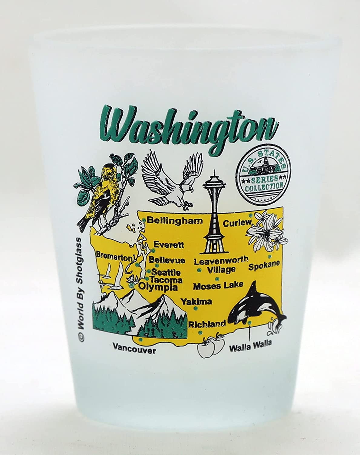Washington State US States Series Collection Shot Glass… - Walmart.com