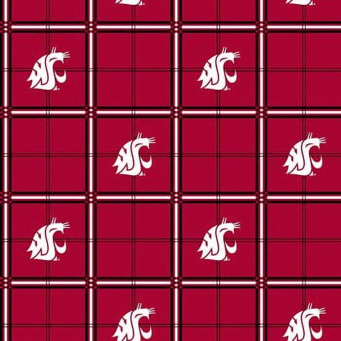 Washington State University Flannel Fabric-Sold by the yard - Walmart.com