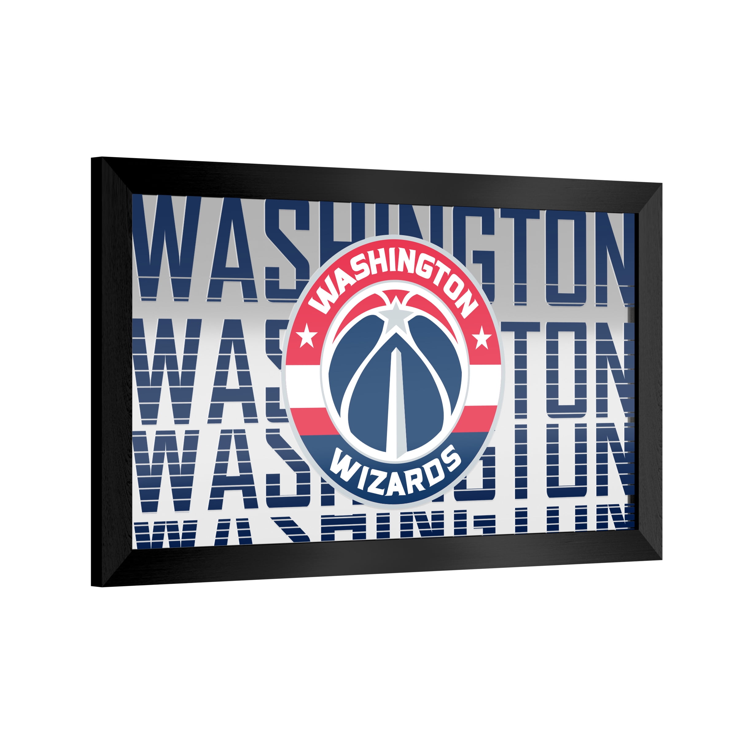 Washington Wizards City Ready-To-Hang Black Framed Wall Mirror ...