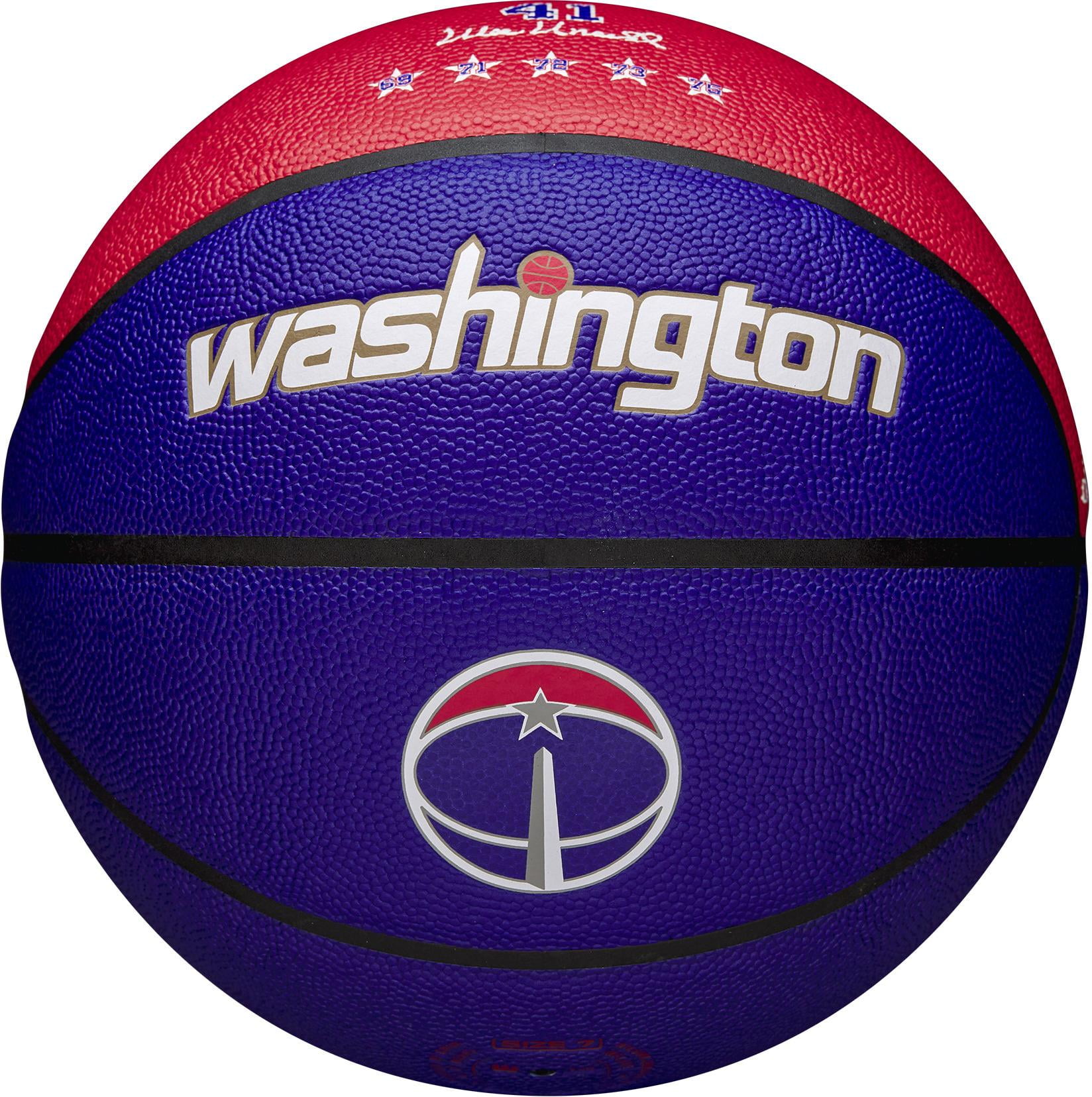 Wilson Washington Wizards Unsigned City Edition Collector's Basketball ...
