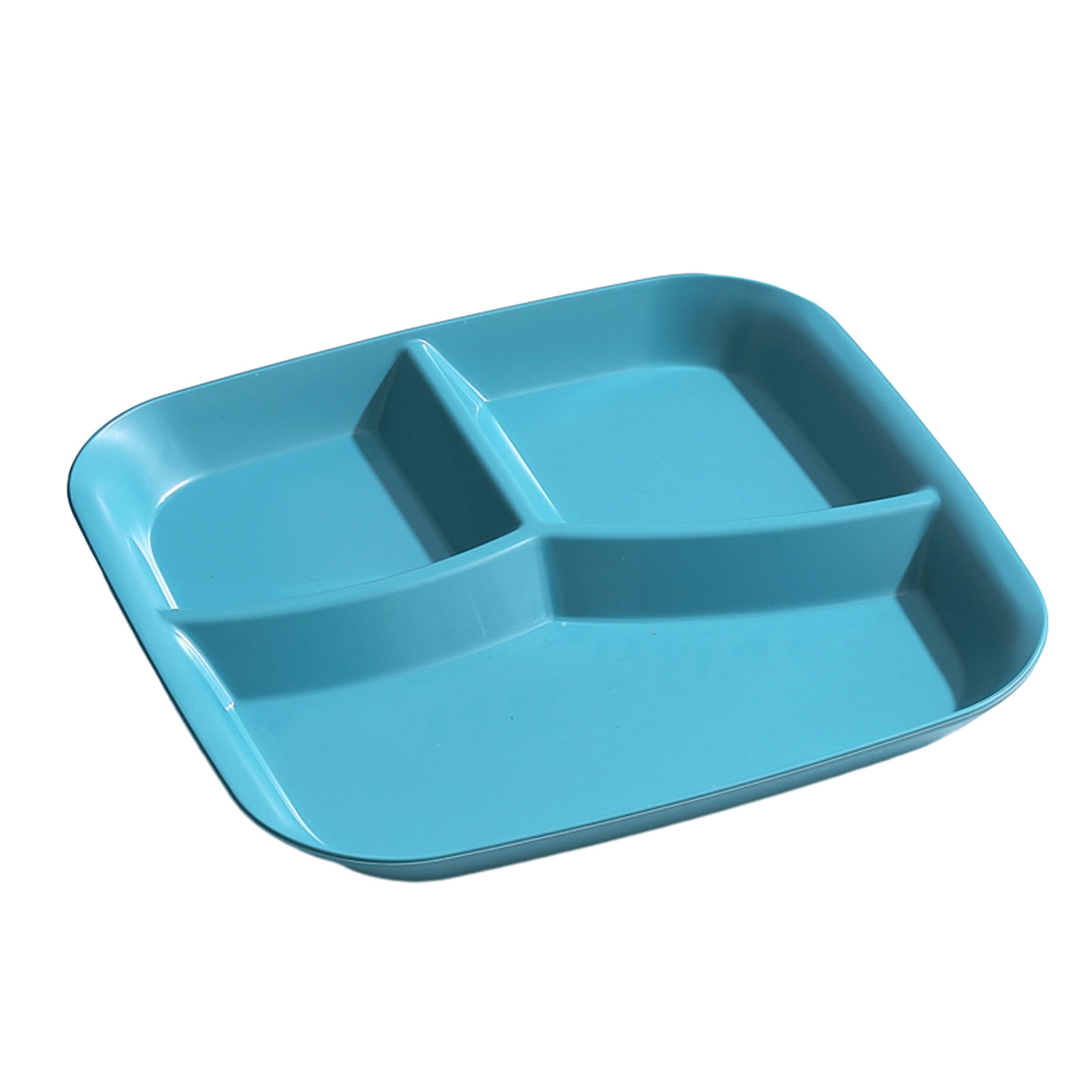 Washranp 10inch Unbreakable Divided Plates,Food Grade BPA Free 3 ...