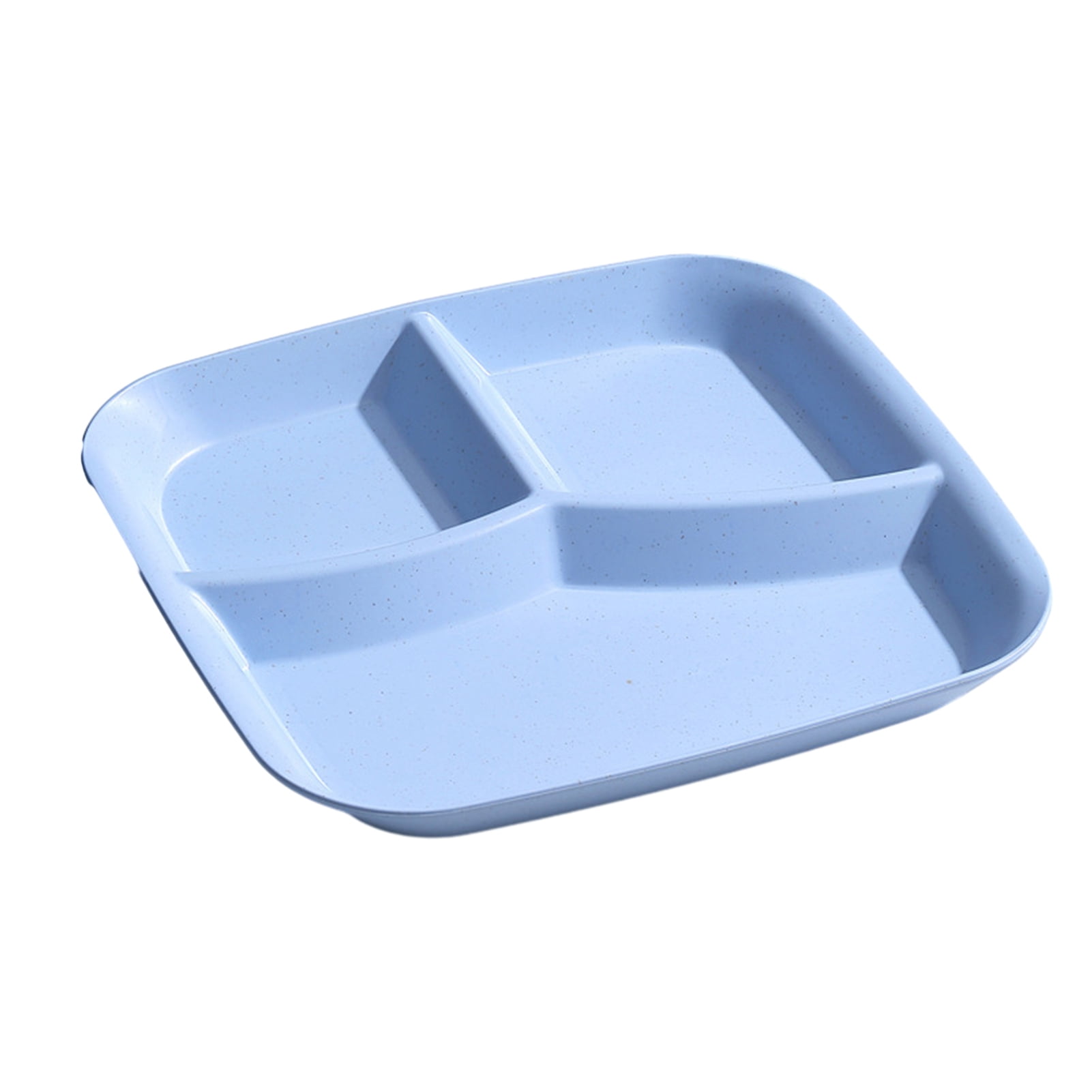Washranp 10inch Unbreakable Divided Plates,Food Grade BPA Free 3 ...