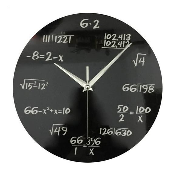 Math Equation Clock