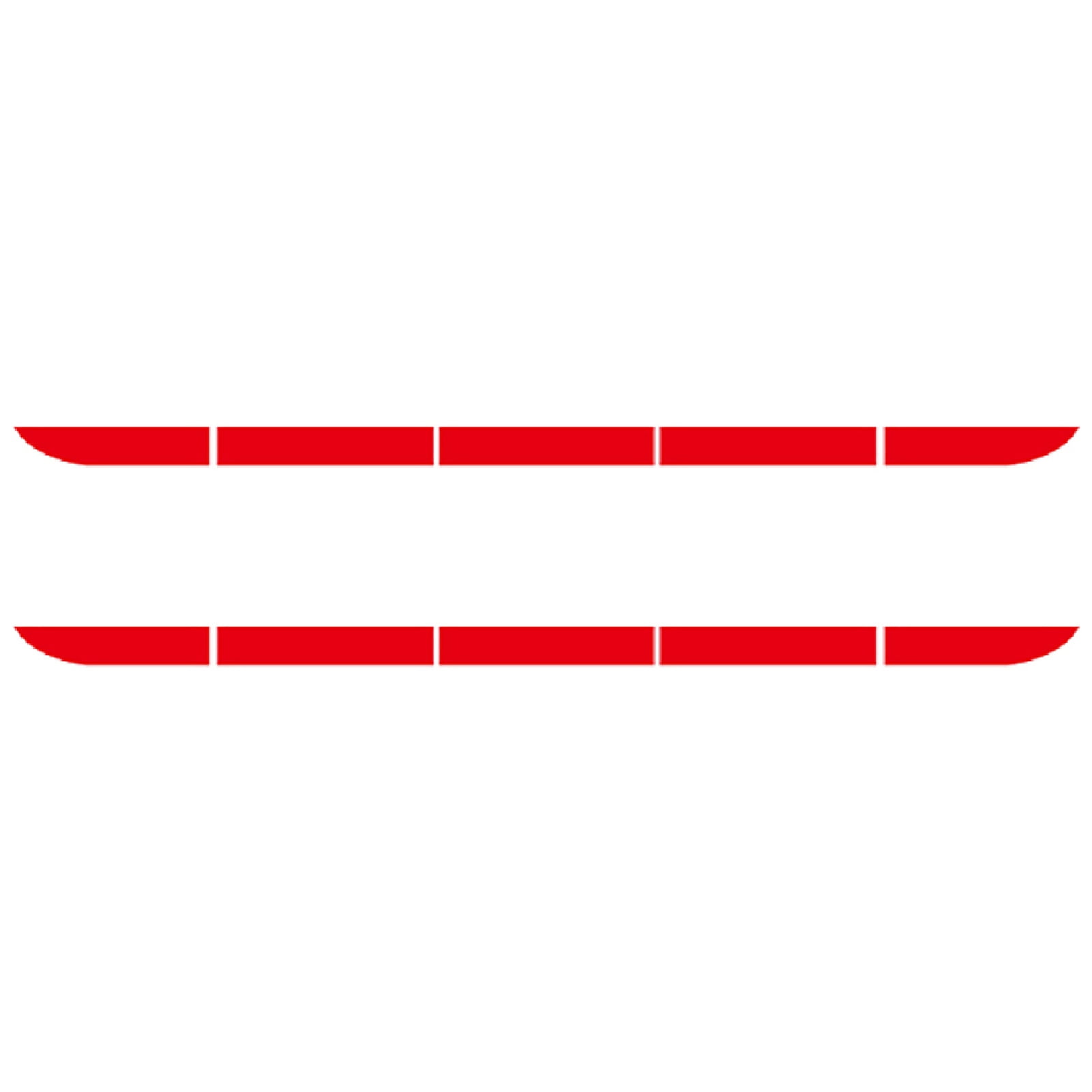 Washranp 2Pcs Car Trunk Rear Bumper Guard Reflective Strips Stickers ...