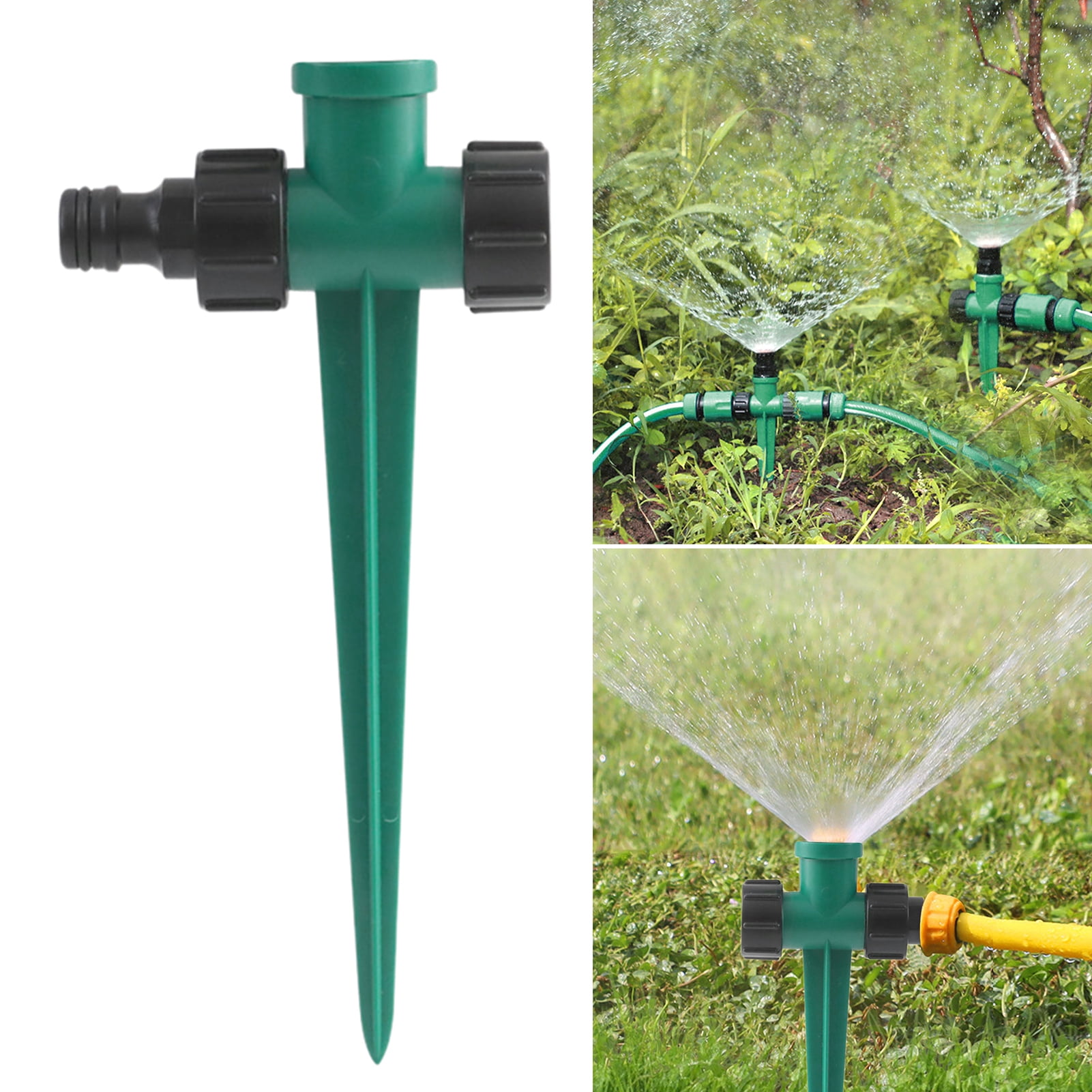 Washranp 2Pcs Garden Above Ground Sprinkler Irrigation Connector,Needle ...