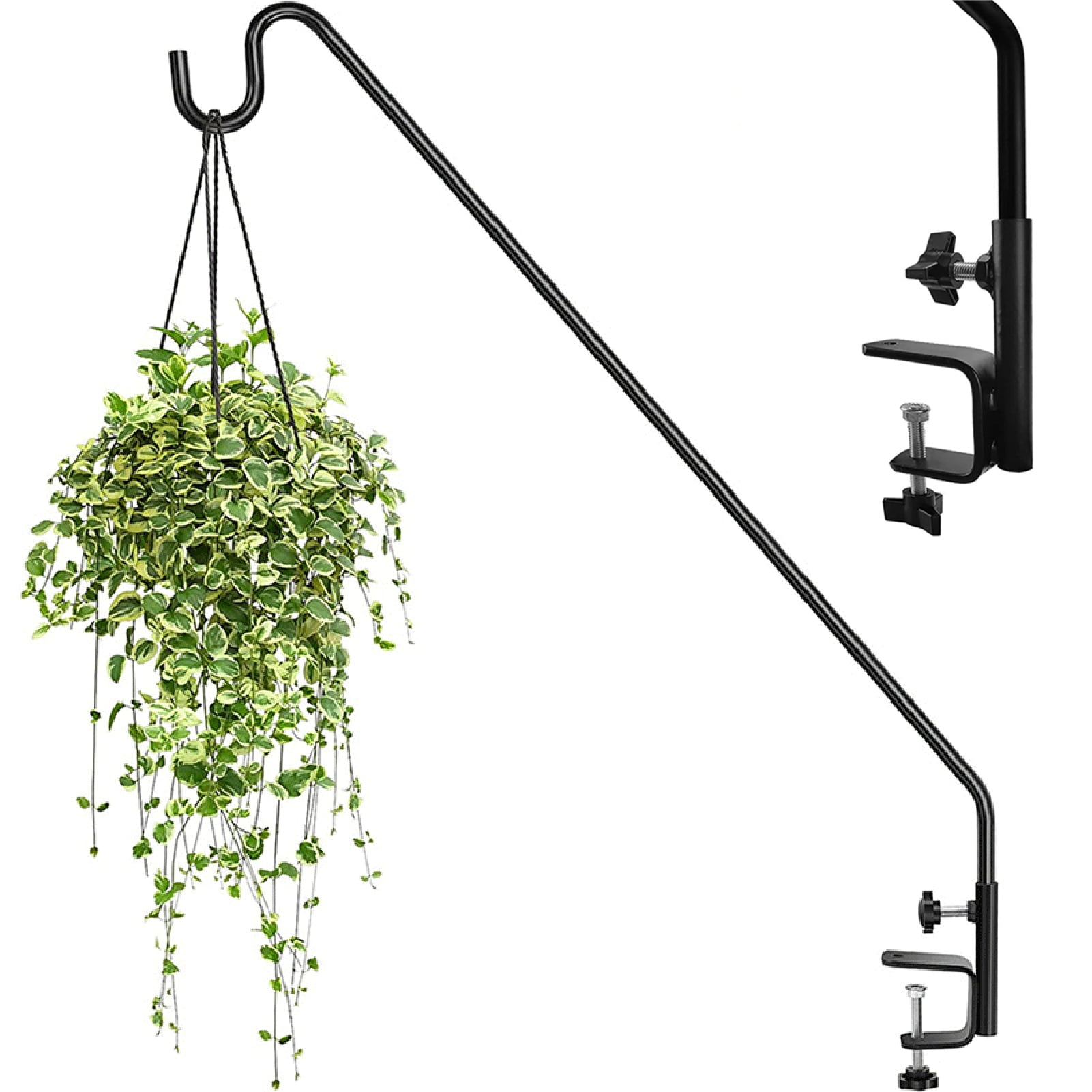 Washranp 30in Heavy Duty Outdoor Railing Hangers, Yard Porch Adjustable ...