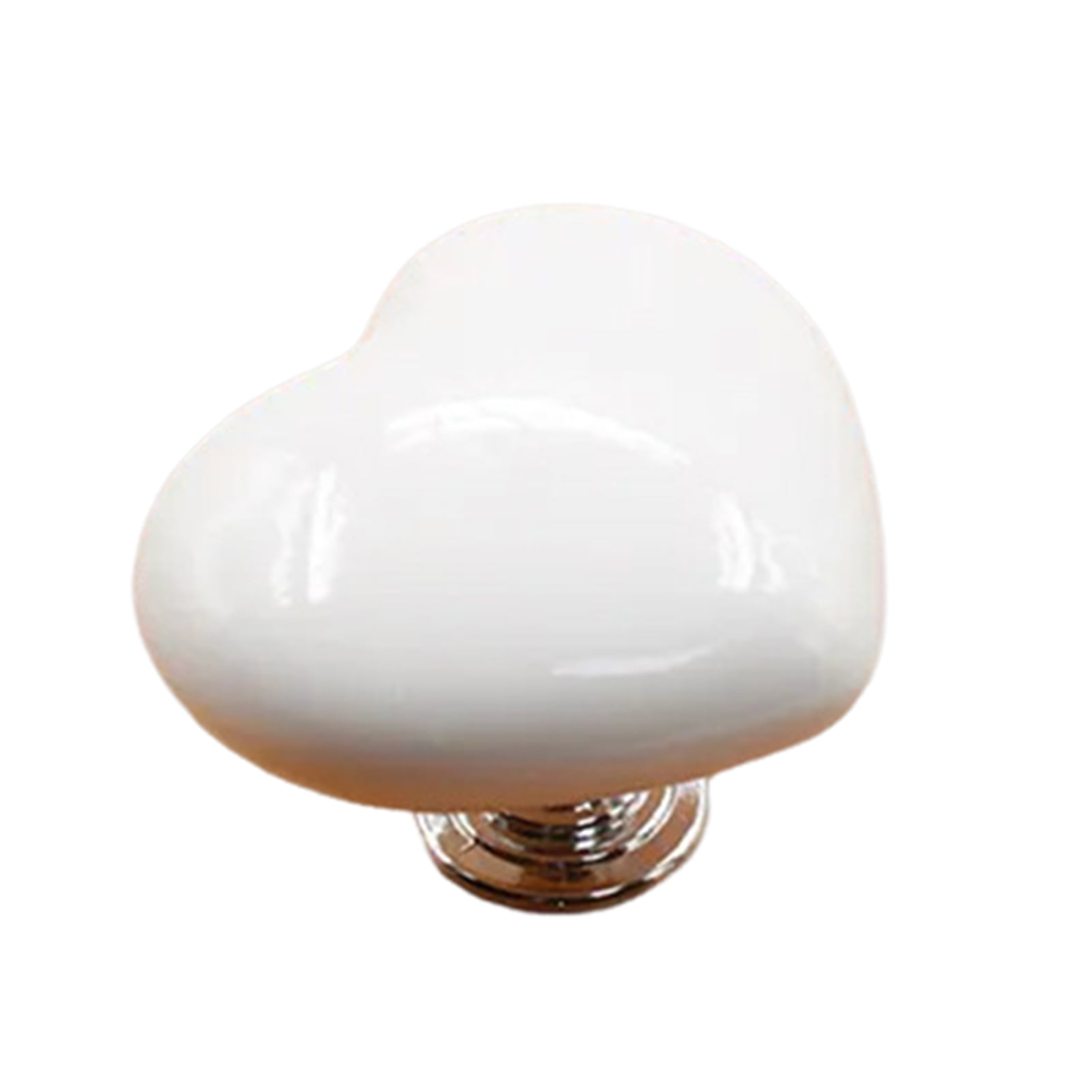 Washranp 4Pcs Heart Shape Door Knob,Plastic Easy to Install Toilet ...