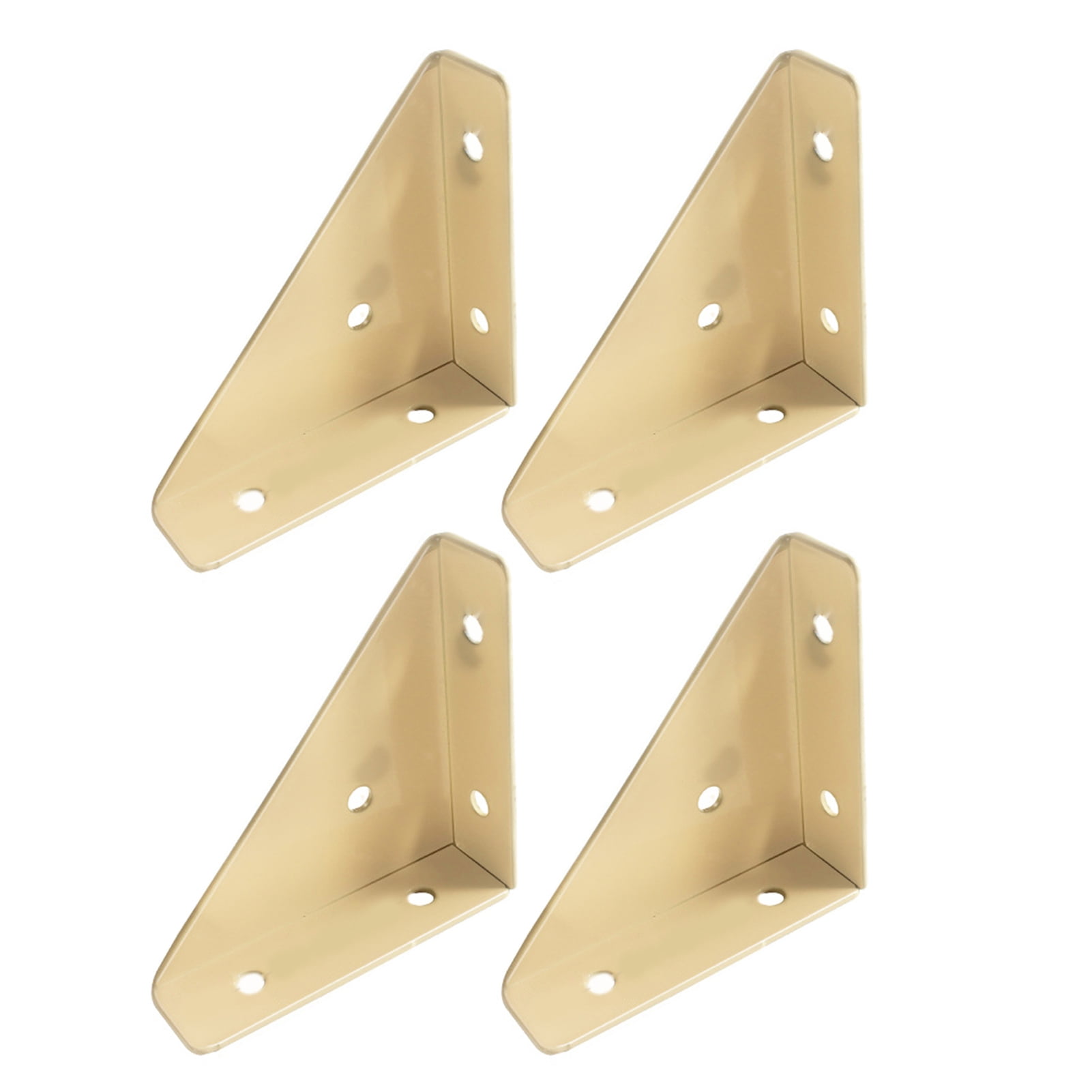 Washranp 4Pcs Trapeziform Angle Brackets Fastener,Heavy Duty 90-Degree ...