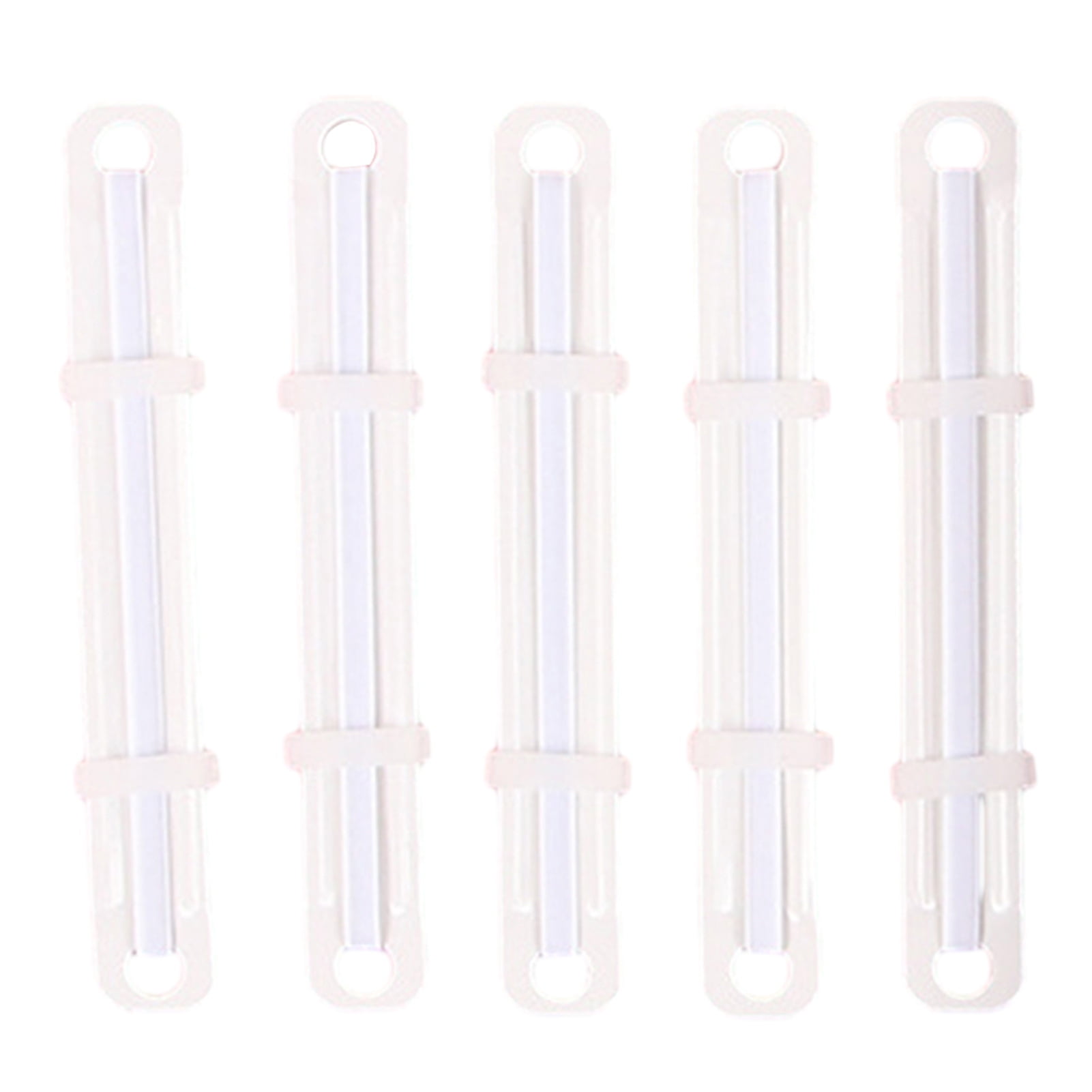 Washranp 50Pcs Paper Fasteners,Plastic Document File Fastener 2-Hole ...