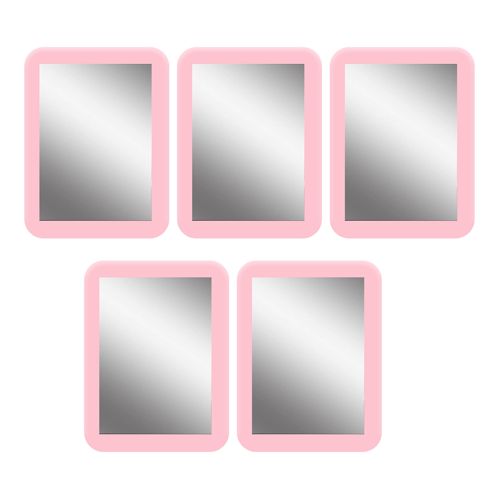 Washranp 5Pcs Magnetic Locker Mirror,Portable Clear View Small Mirrors ...