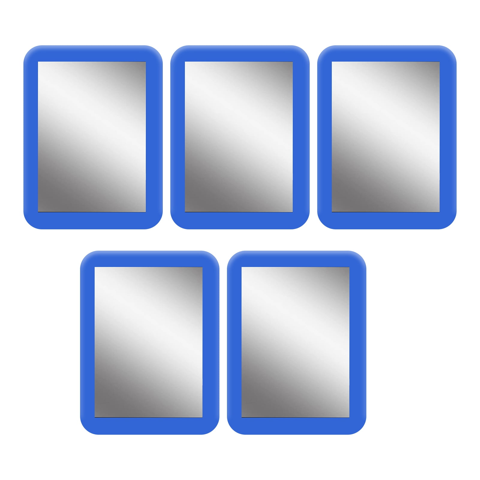 Washranp 5Pcs Magnetic Locker Mirror,Portable Clear View Small Mirrors ...