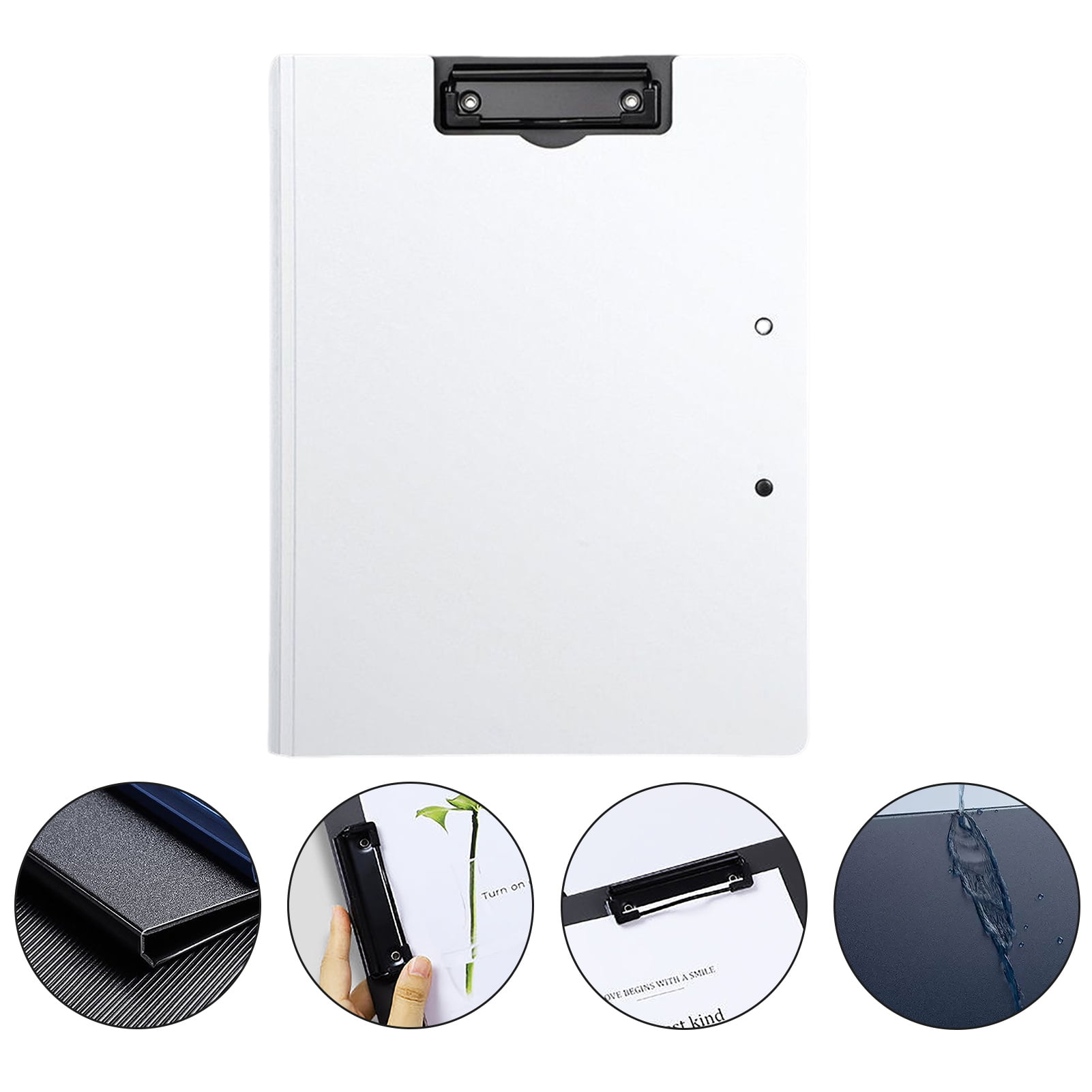 Washranp A4 Clipboard File Cover,Waterproof File Clamp Binder Organizer ...