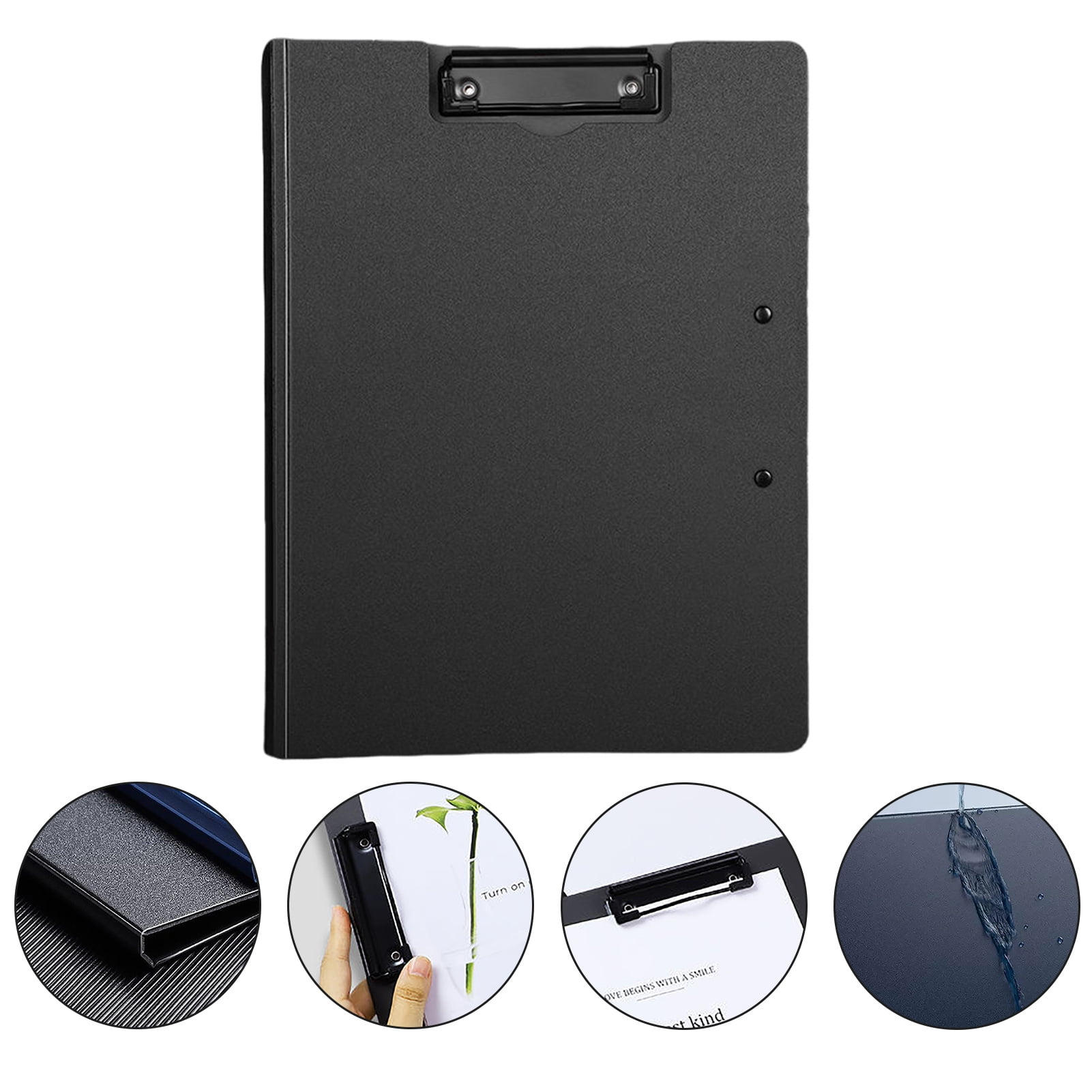 Washranp A4 Clipboard File Cover,Waterproof File Clamp Binder Organizer ...
