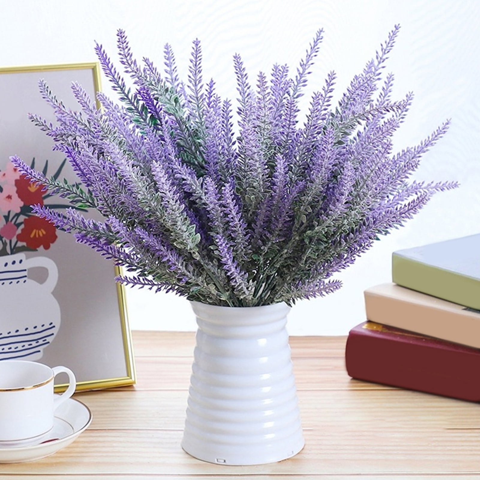 Washranp Artificial Lavender,Faux Silk Flowers DIY accessories Swing ...