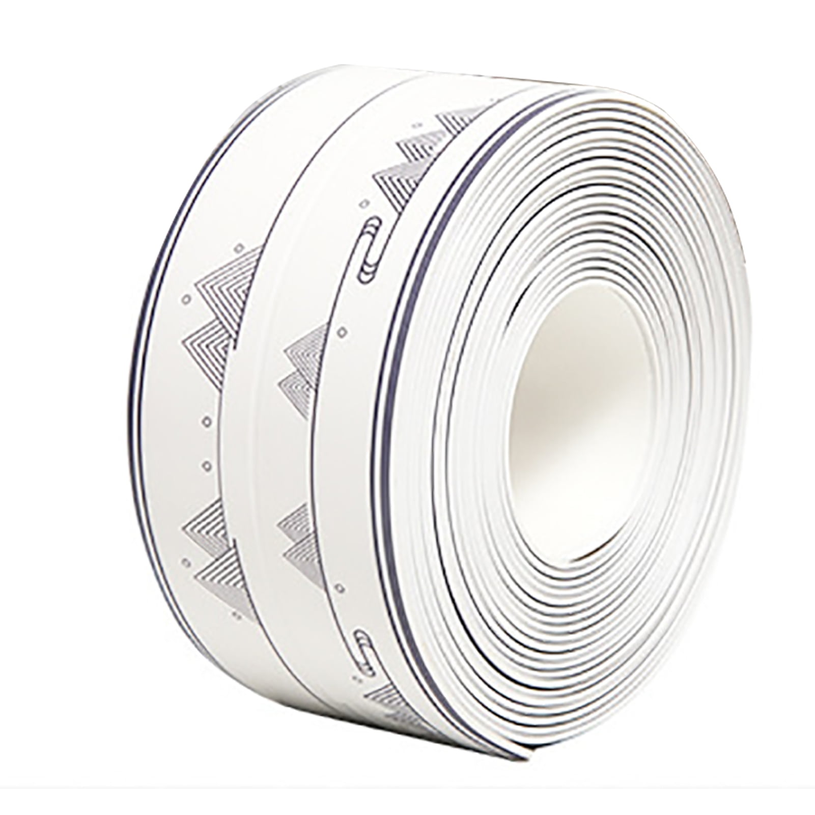 Washranp Caulk Tape,Vinyl Waterproof Self Adhesive Flower Print Sealing ...