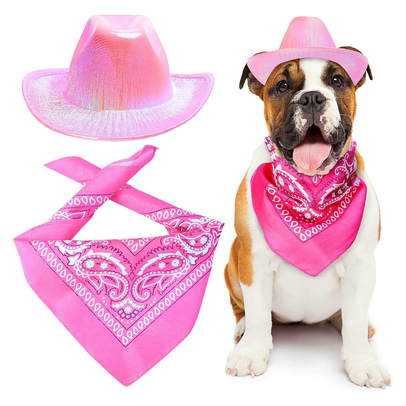 Washranp Dog Cowboy Hat,Breathable Comfortable Adjustable Buckle ...