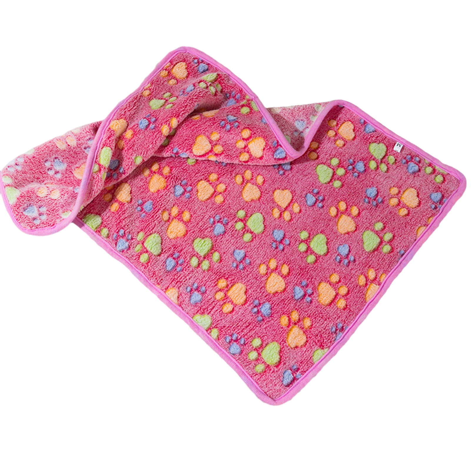 Washranp Dual-Sided Waterproof Dog Blankets,Soft Fluffy Fleece Warm Pet ...