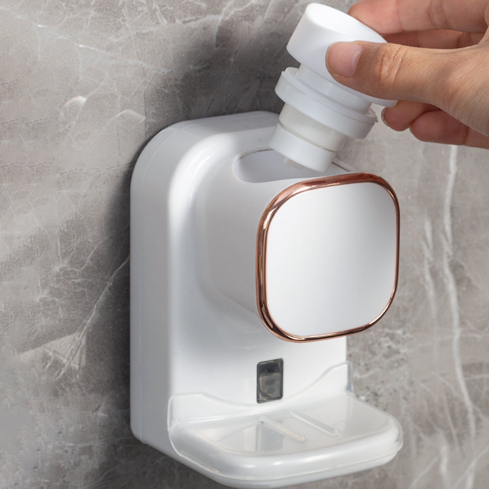 Washranp Electric Toothpaste Dispenser,Automatic Sensor Wall Mount ...