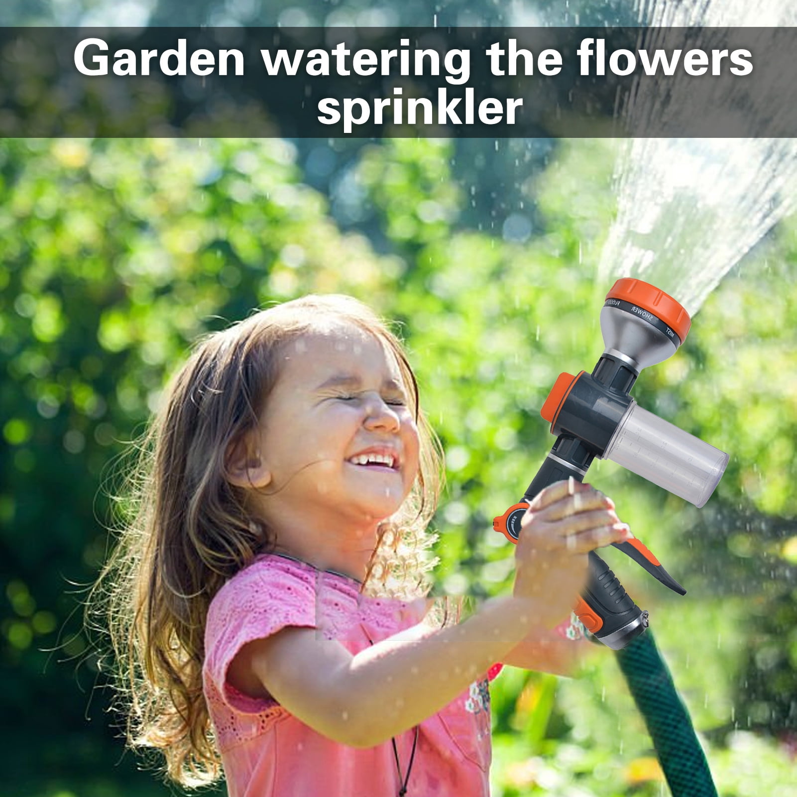 Washranp Garden Hose Nozzle,Heavy Duty Leakproof High-Pressure Water ...