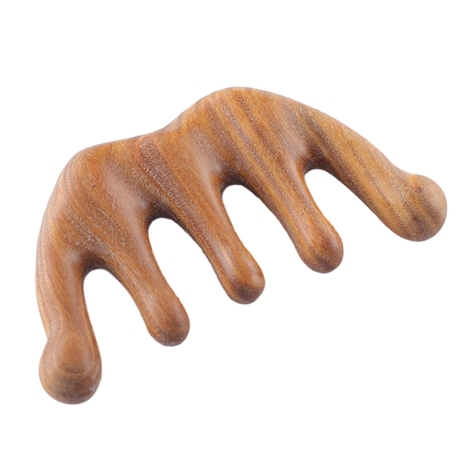 Washranp Handheld Scalp Massage Comb Wide Tooth Natural Wood Comb ...