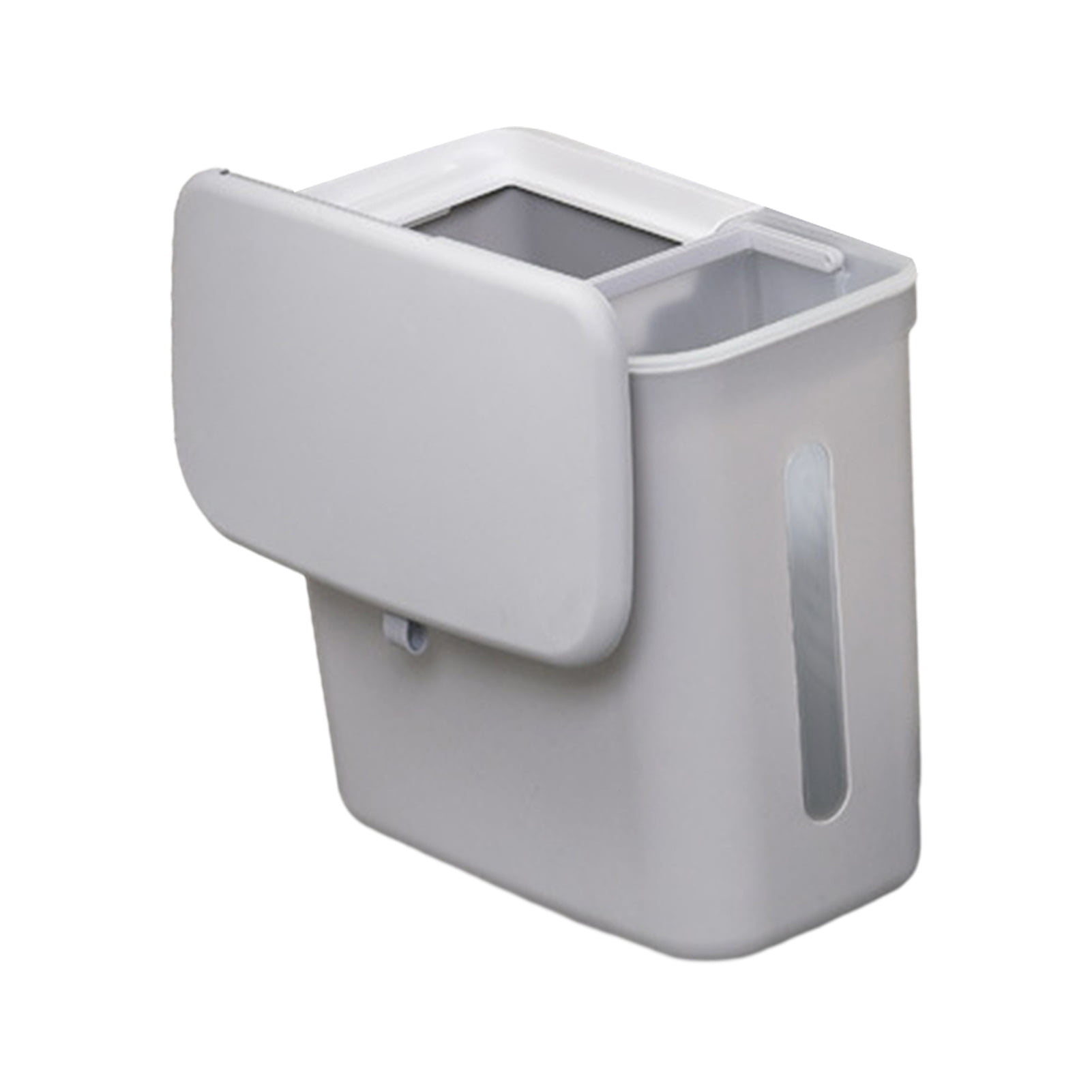 Washranp Hanging Kitchen Trash Can with Lid Dry Wet Separation,Large ...