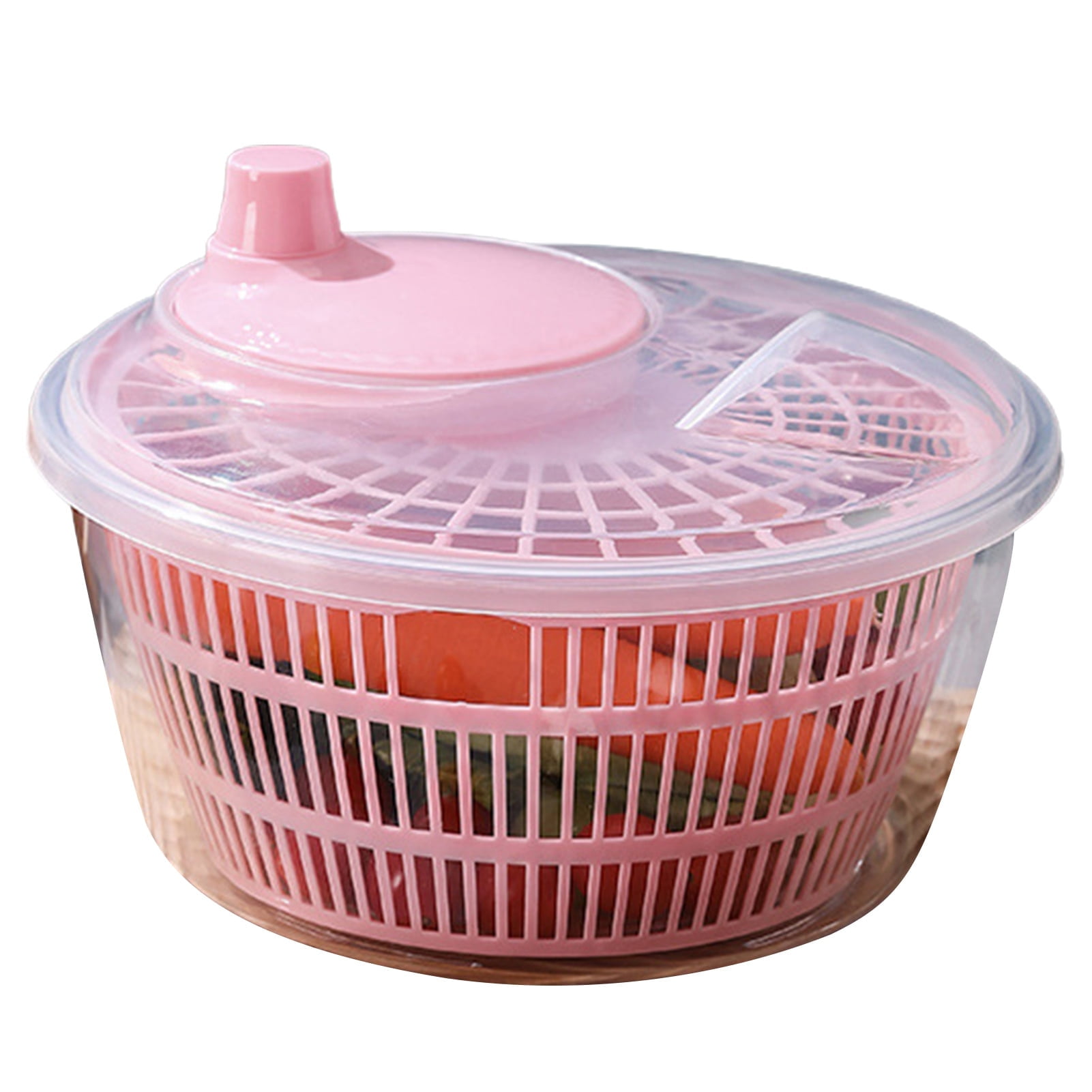 Washranp Large Salad Spinner with Drain Bowl,Quick and Easy Multi-Use ...