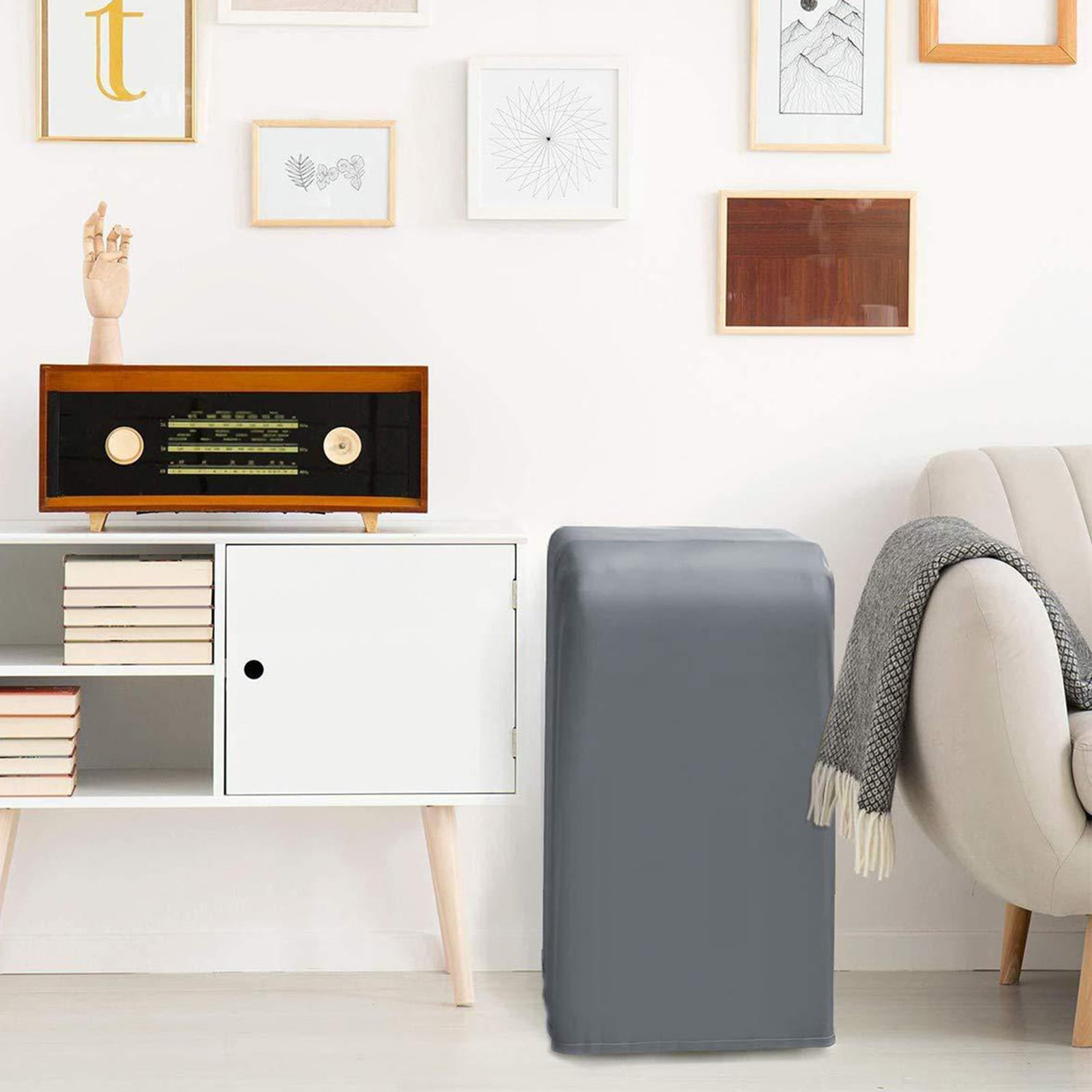 Washranp Portable Air Conditioner Cover,Elastic Dust Proof Sunshade ...