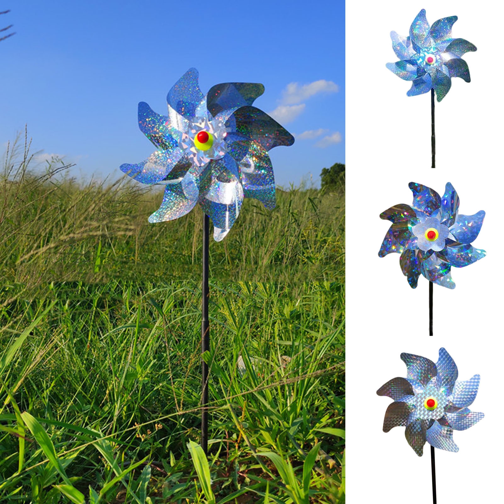 Washranp Premium Repellent PinWheels,Sparkling Detachable Easy to ...