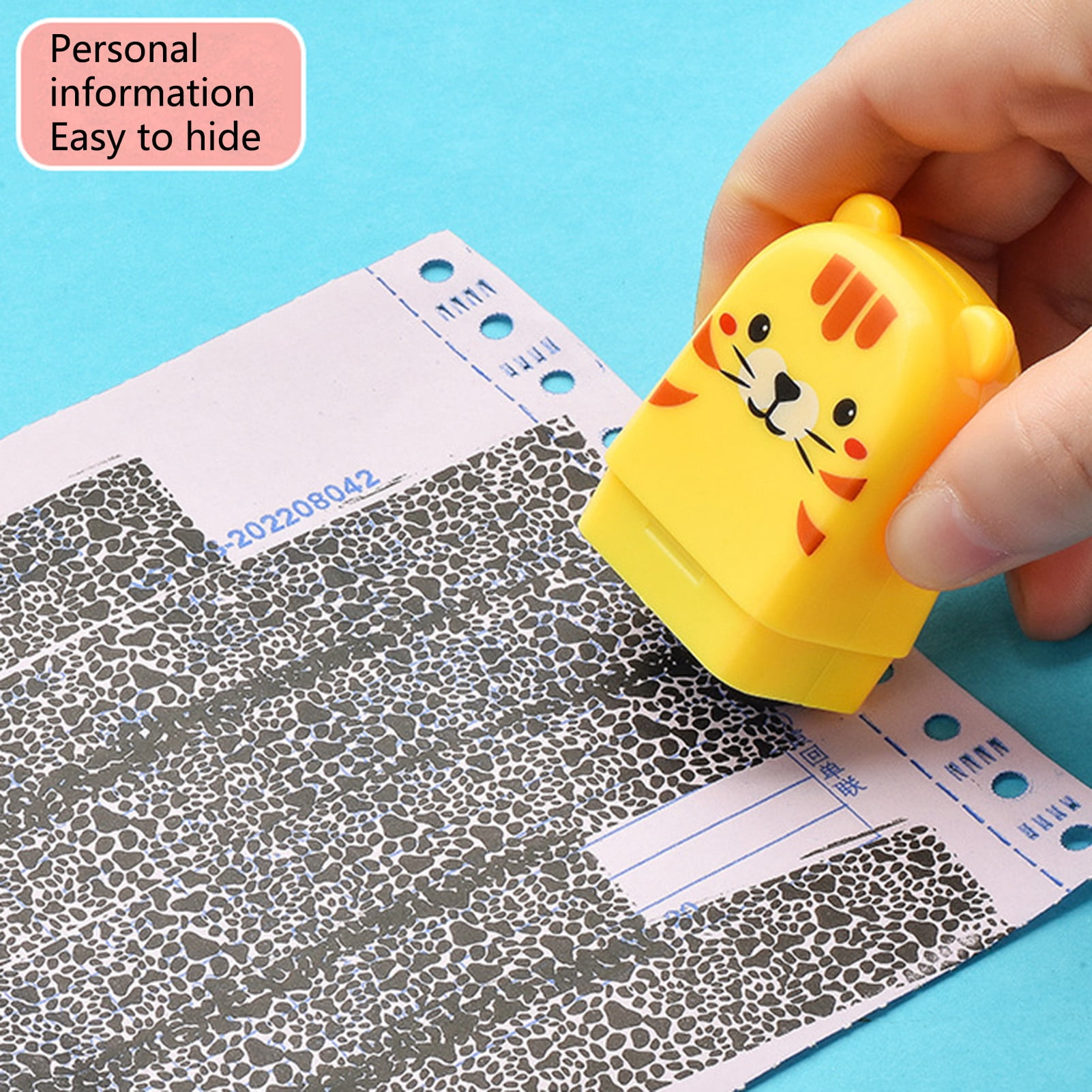 Washranp Privacy Seal Roller Waterproof Anti Theft Security Identity ...