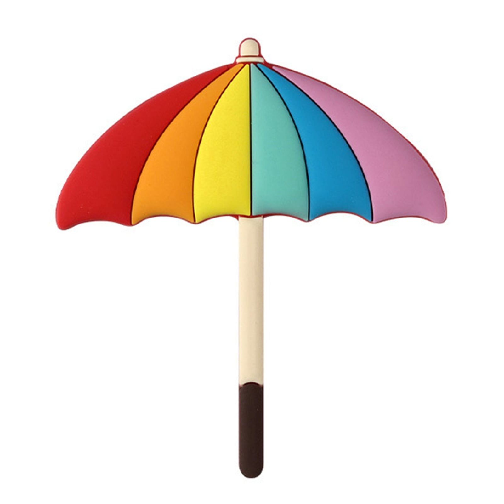 Washranp Rainbow Umbrella Balloon Shape Fridge Magnet,Magnetic Sticker ...