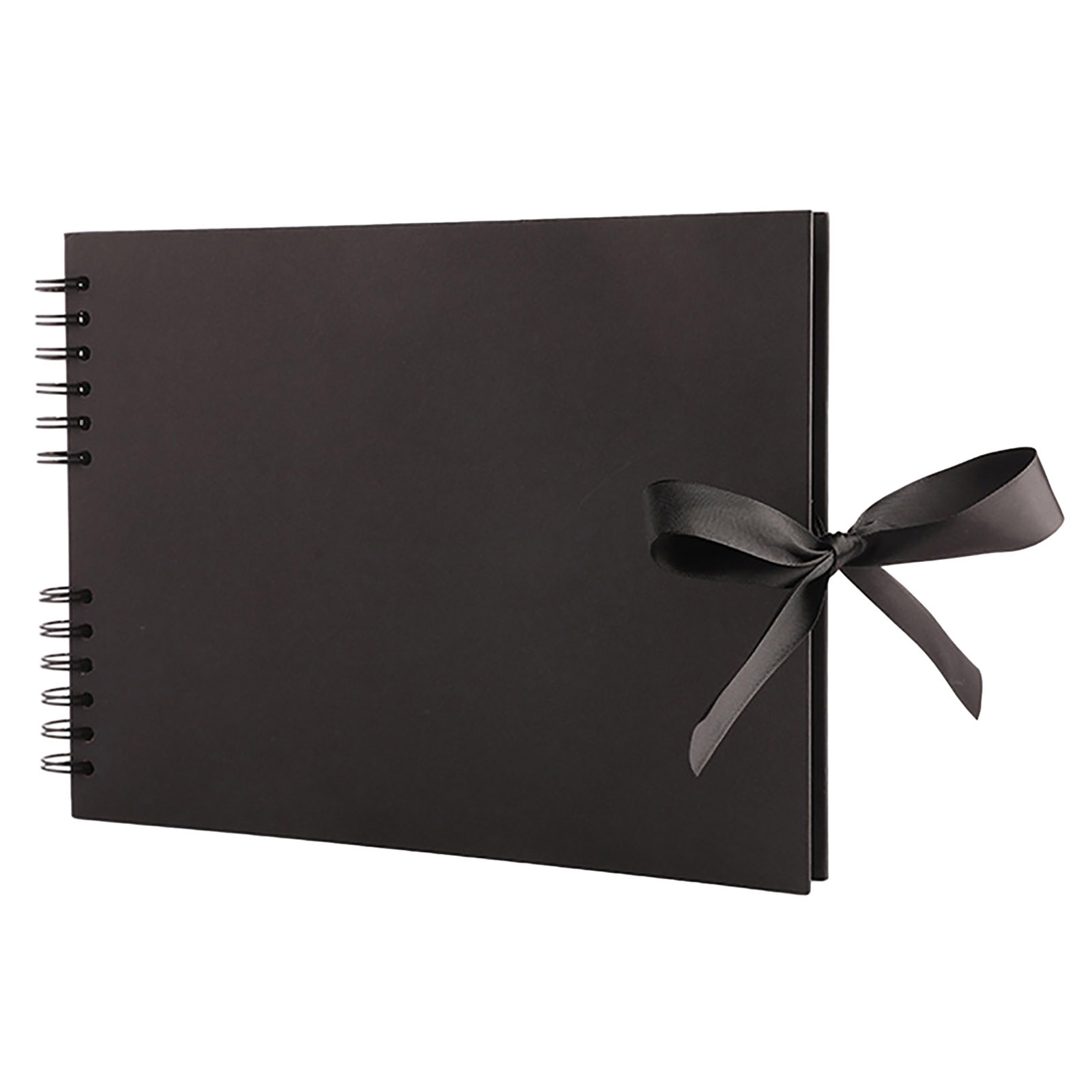 Washranp Scrapbook Album,DIY Solid Color Cover Photo Album with Elegant ...