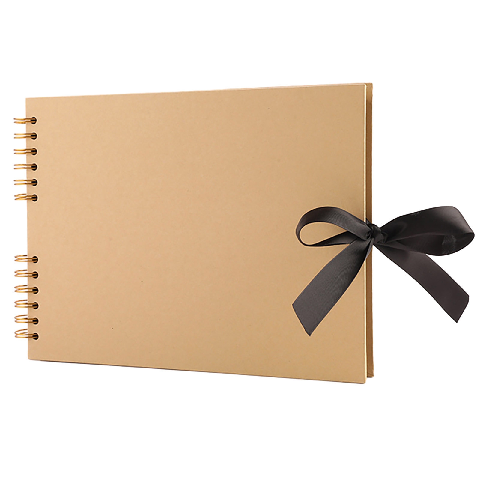 Washranp Scrapbook Album,DIY Solid Color Cover Photo Album with Elegant ...