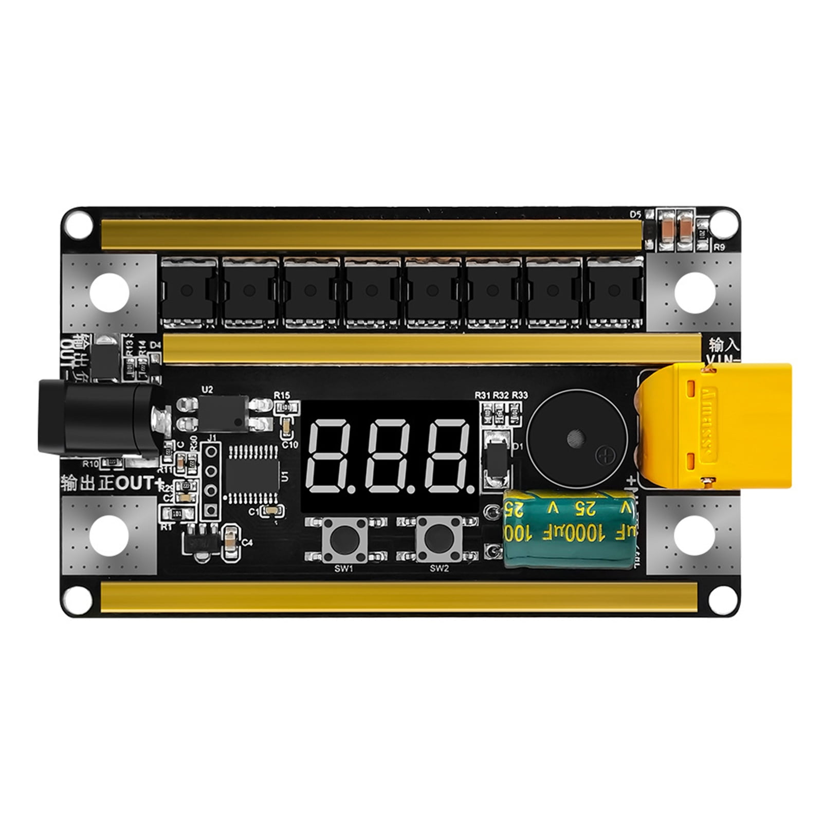 Washranp Spot Welder Control Board,99 Levels 12V 2400A Spot Spot Welder ...