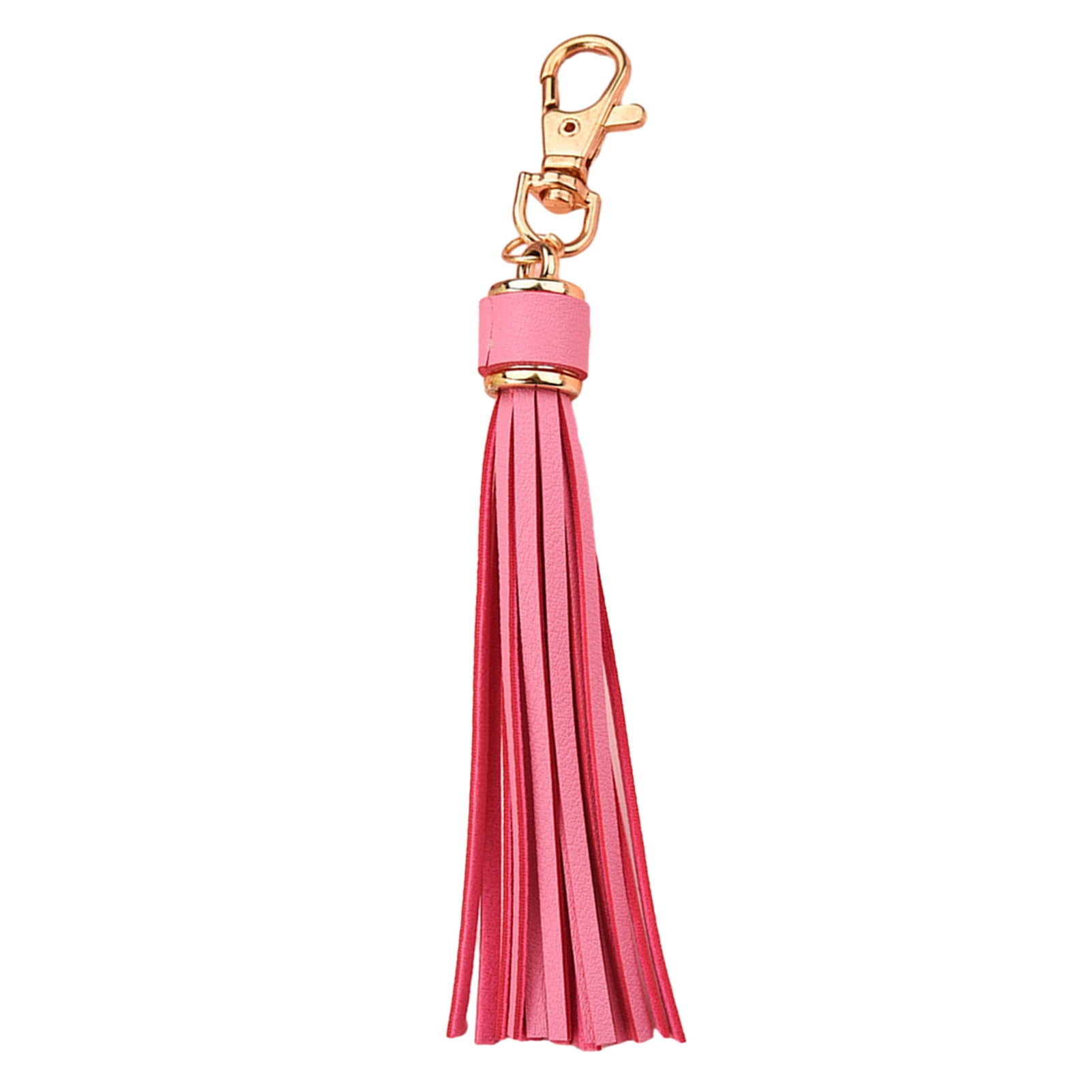 Washranp Tassels Keychain Pendant,Lightweight Portable Faux Leather ...