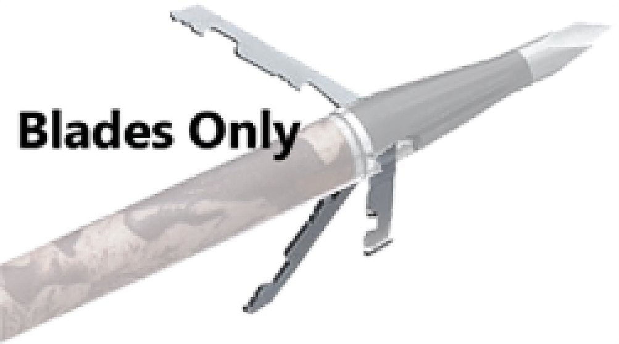 Wasp Archery 6909SS Jak Hammer 1-1/4" Extra Blades - Walmart.com