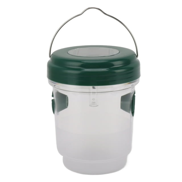 Wasp Catcher LED Solar Powered Waterproof Hornet Traps for Wasp Fruit Fly Garden Terrace ...