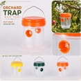 Wasp Trap Outdoor Hanging Reusable Bee Catcher for Yellow Jacket Hornet ...