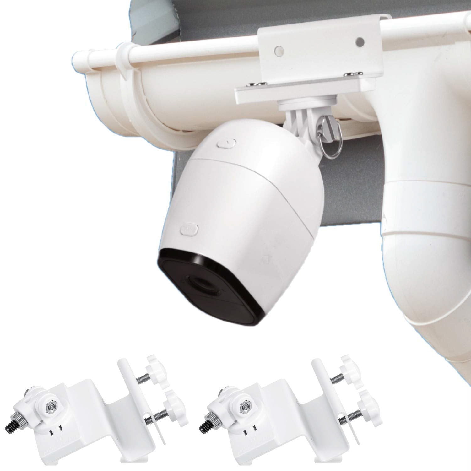 Wasserstein Weatherproof Outdoor Gutter Mount for Arlo Pro, Ultra, HD ...
