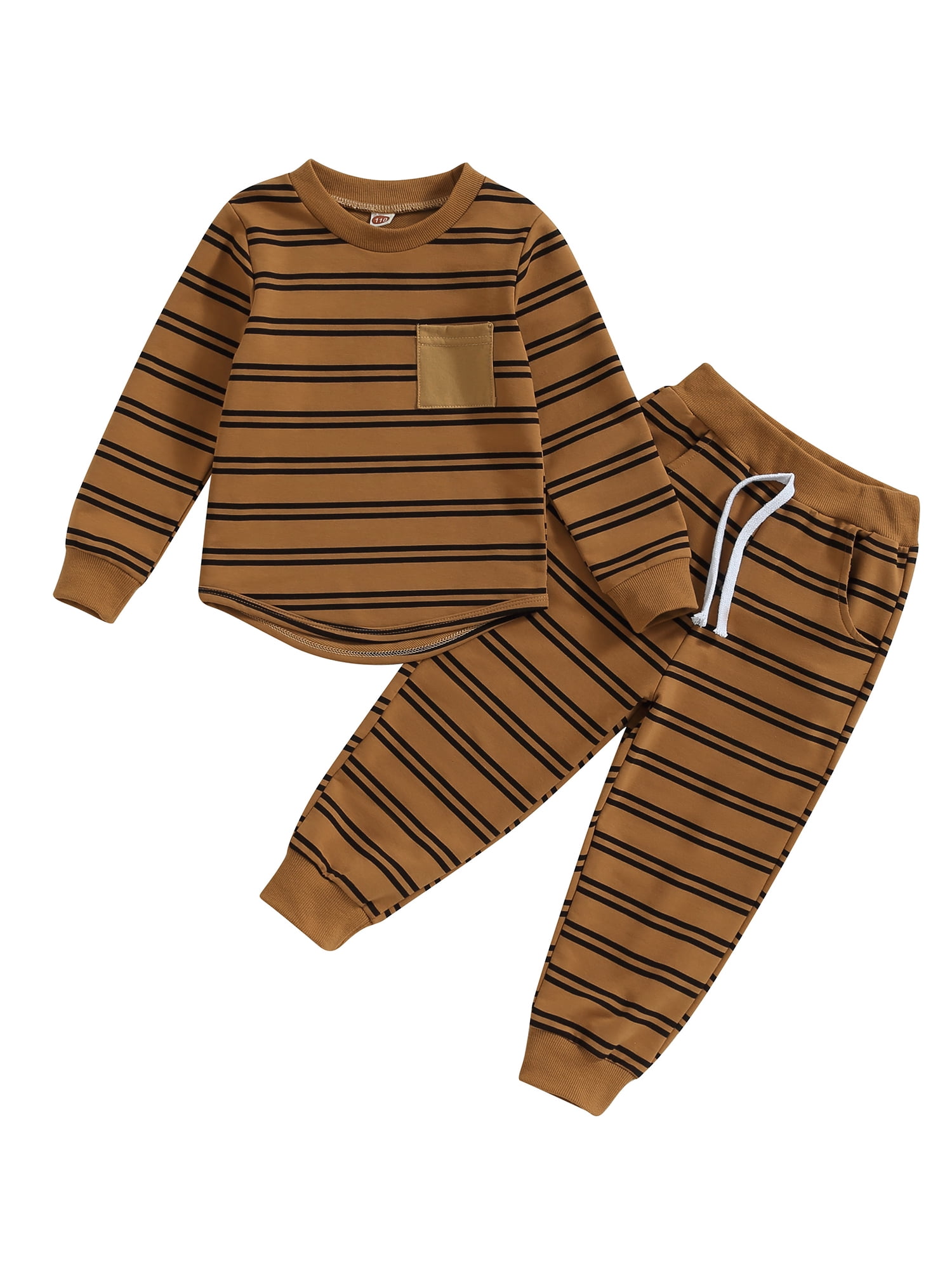 Wassery 2Pcs Toddler Boy Fall Outfits 3T 4T 5T 6T 7T Kid Casual Clothes ...