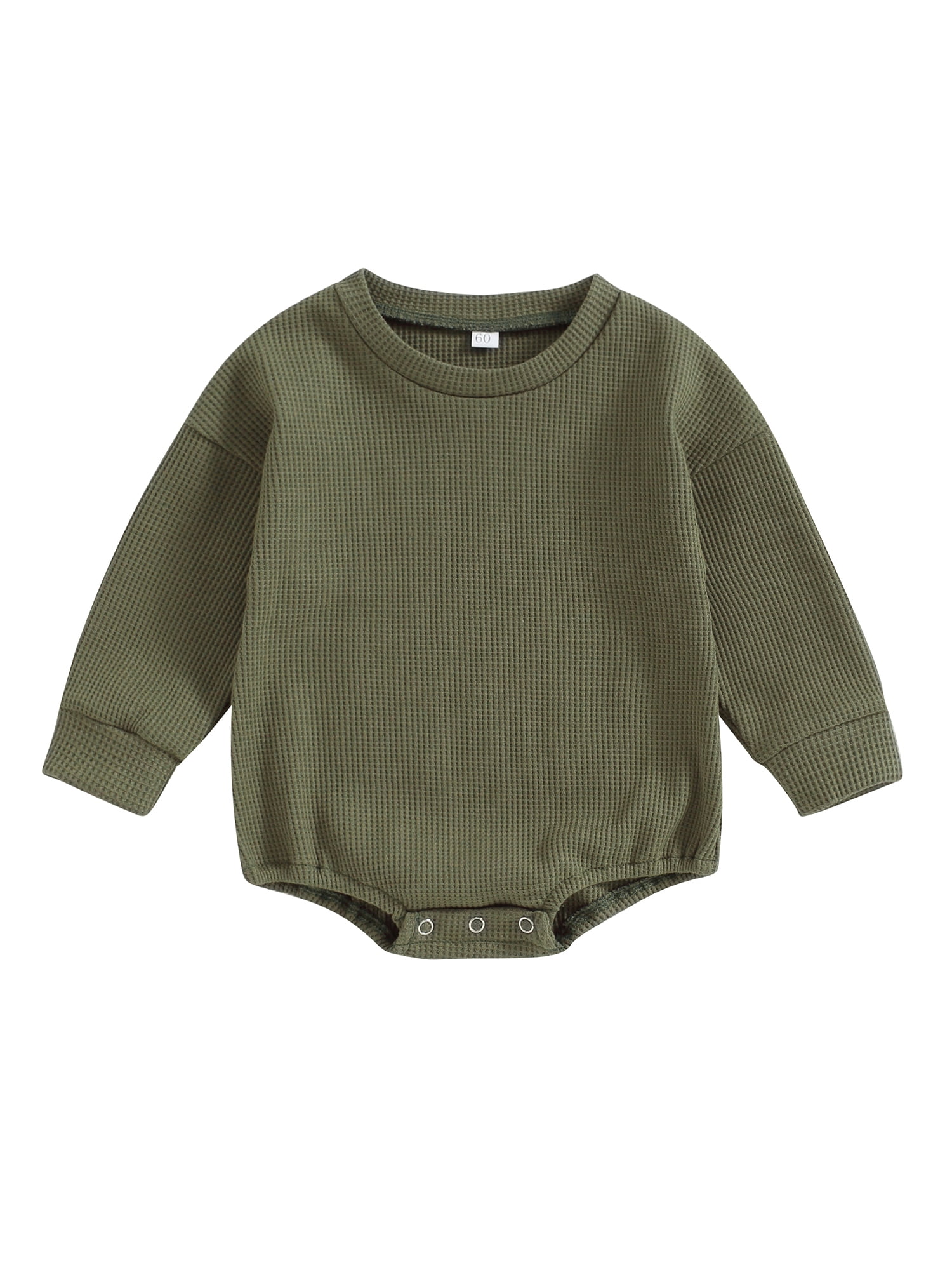 Wassery Baby Fall Clothes for Boys Girls Infant Warm Onesie Bodysuits ...