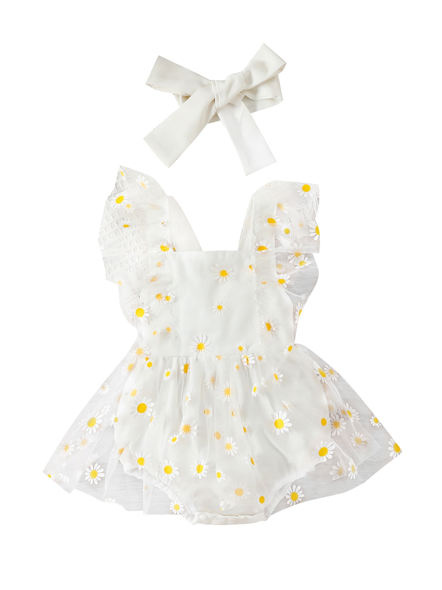 Wassery Baby Girl 2Pcs Summer Outfits 3 6 9 12 Months Infant Girls ...