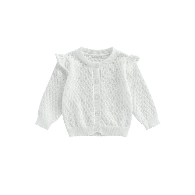 Wassery Baby Girls Knitted Cardigan 3M 6M 12M 2T 3T Toddler Spring ...