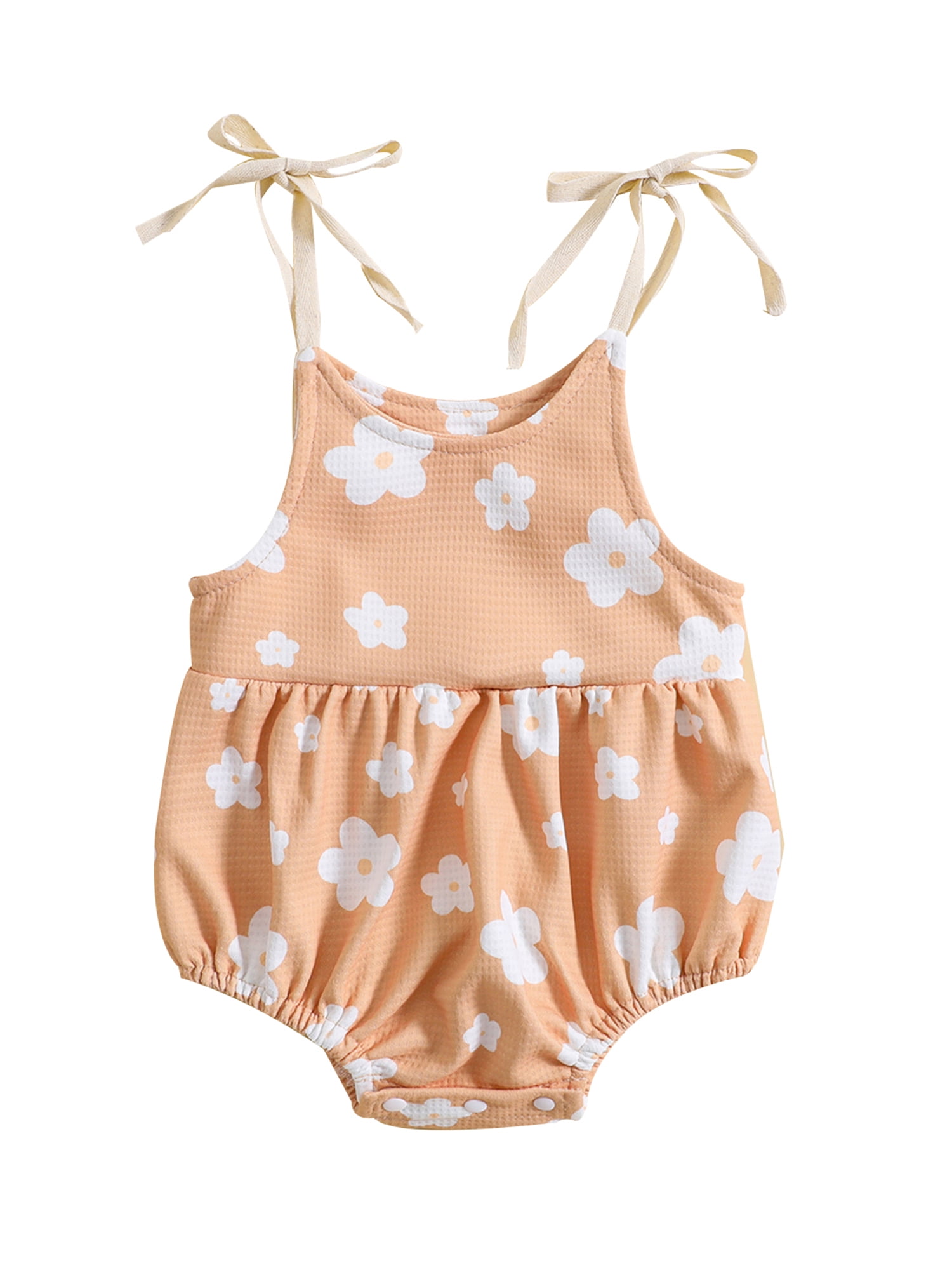 Wassery Baby Infant Girls Romper 3M 6M 12M 18M Newborn Summer Outfits ...