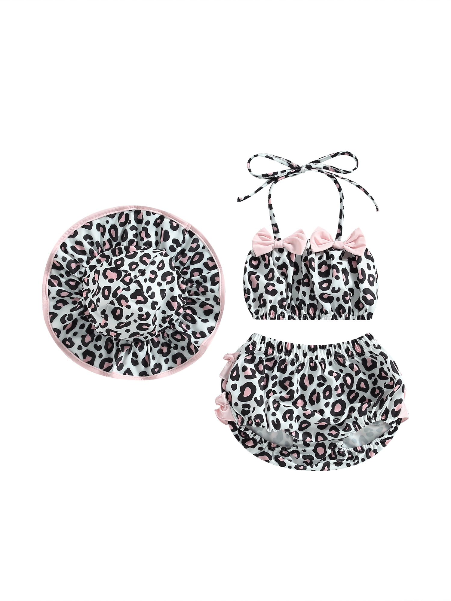 Wassery Newborn Baby Girl Swimsuit Swimwear Bikini Set 6 12 18 24 ...