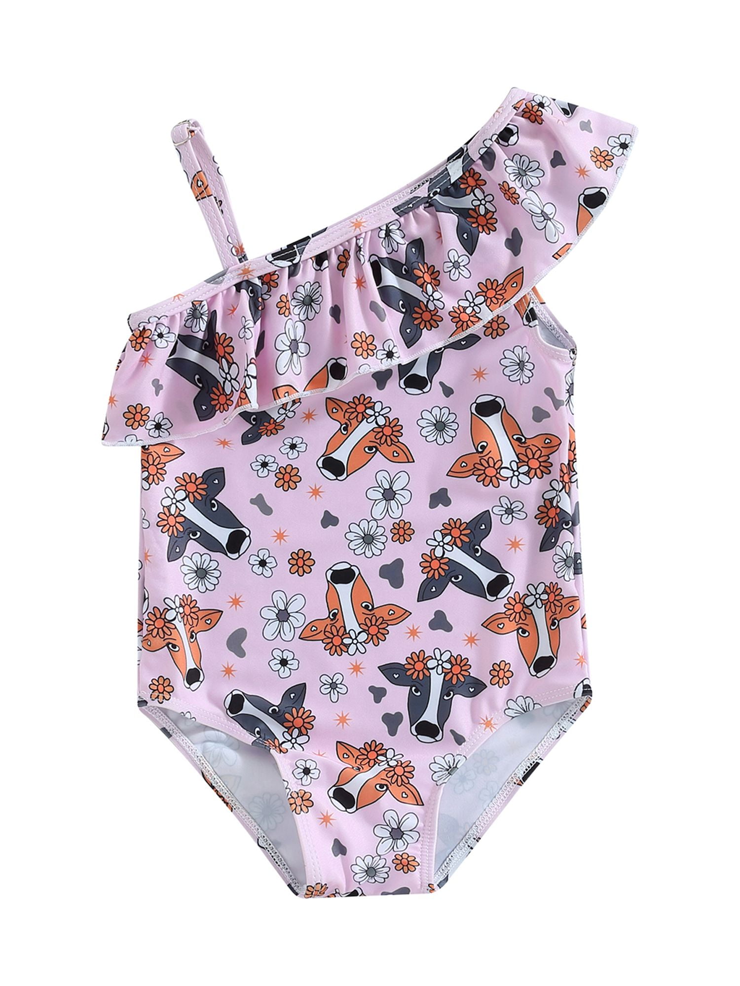 Wassery Western Kids Girls Summer Swimsuit 1T 2T 3T 4T 5T 6T Little ...